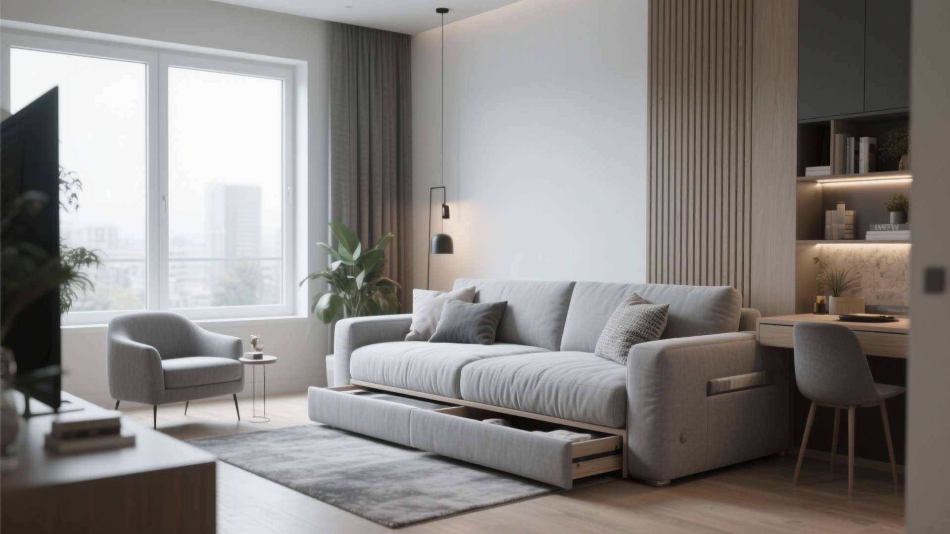 10 Studio Bedroom Living Room Ideas