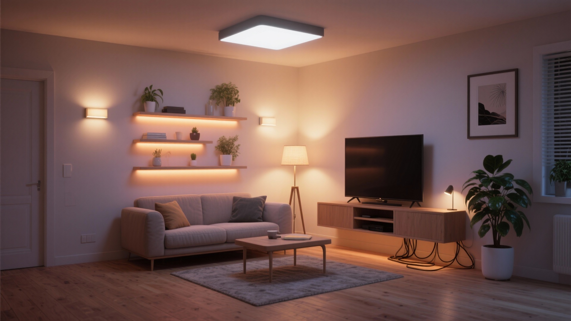 Soft Lighting for Small Living Room: Fix Harsh Light