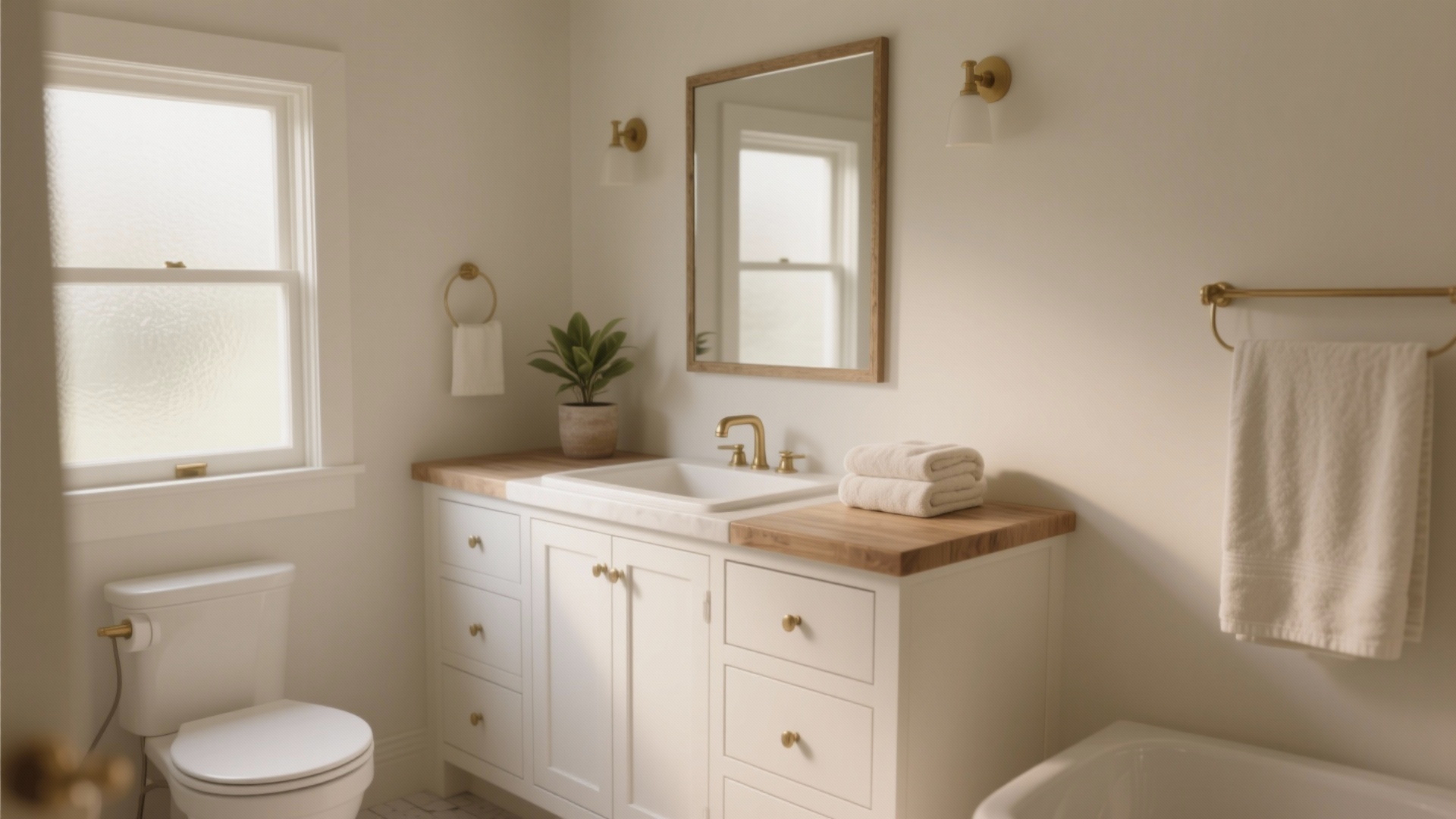 Bathroom Cabinets Look Dated? Chalk Paint Ideas That Work
