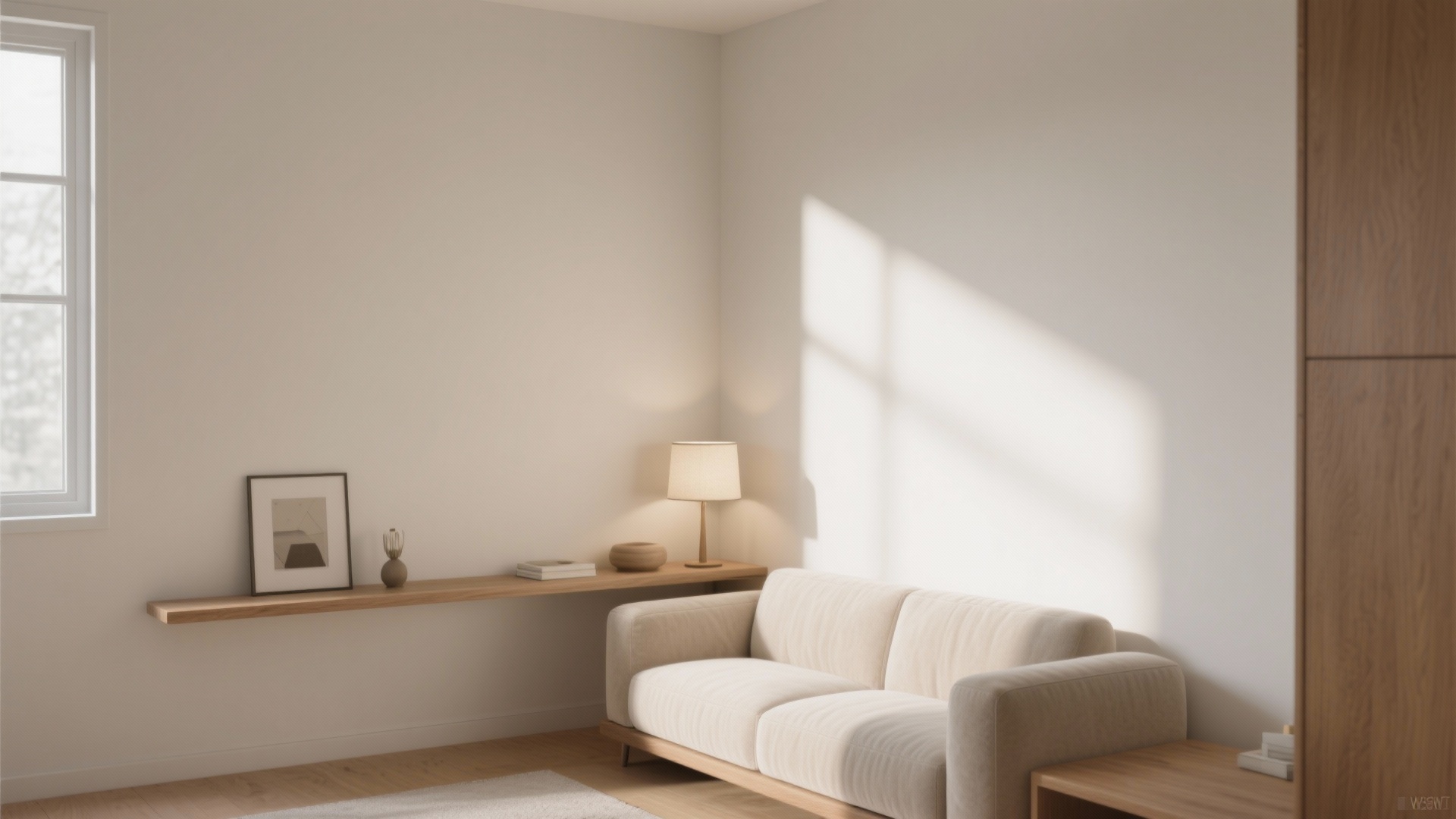 5 Ideas: Wall Design with Putty for Small Spaces