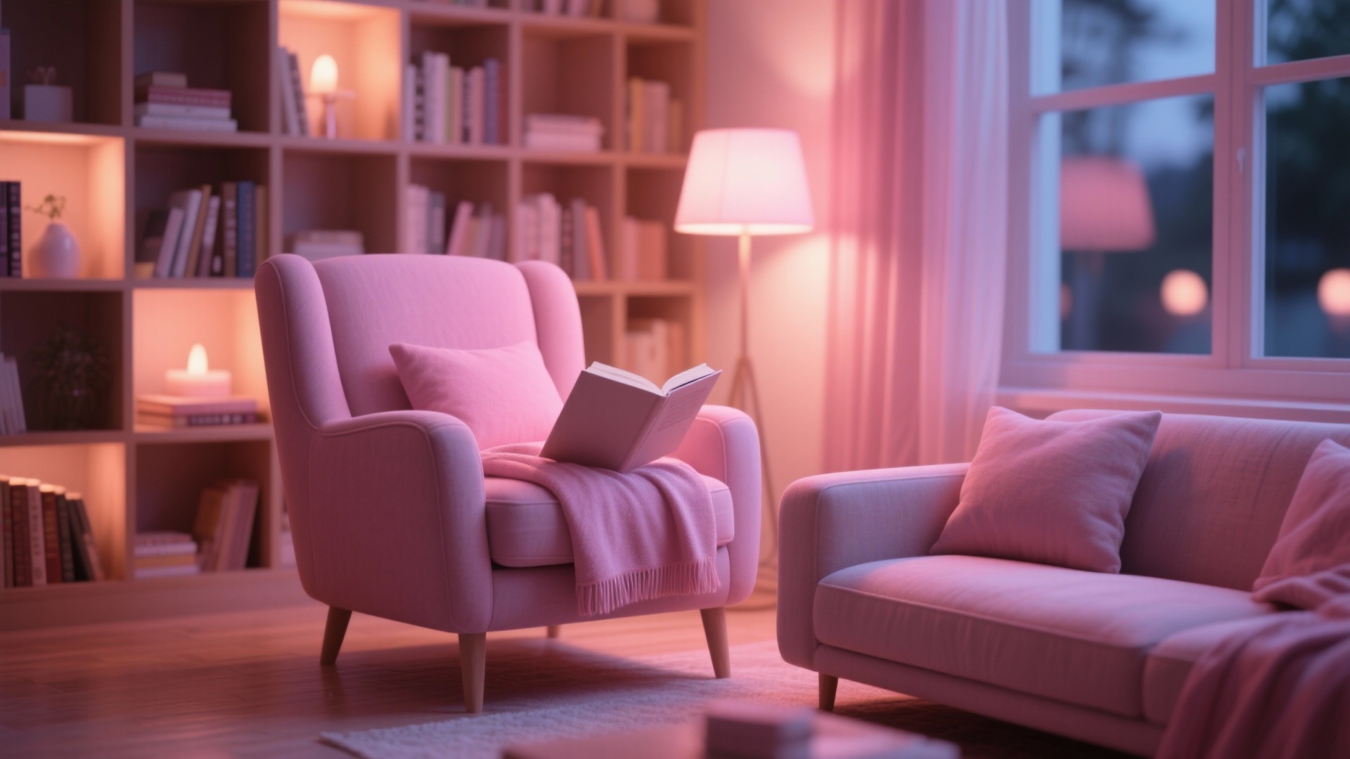 10 Stylish Living Room Ideas with Pink