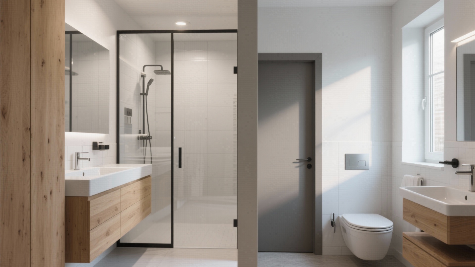 5 Separate Bathroom and Toilet Designs That Work