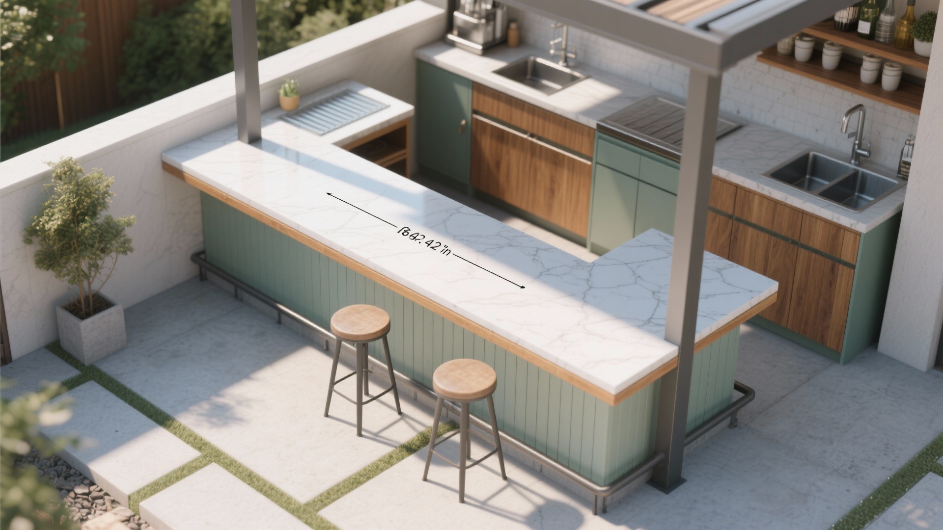 5 Outdoor Kitchen and Bar Ideas That Shine