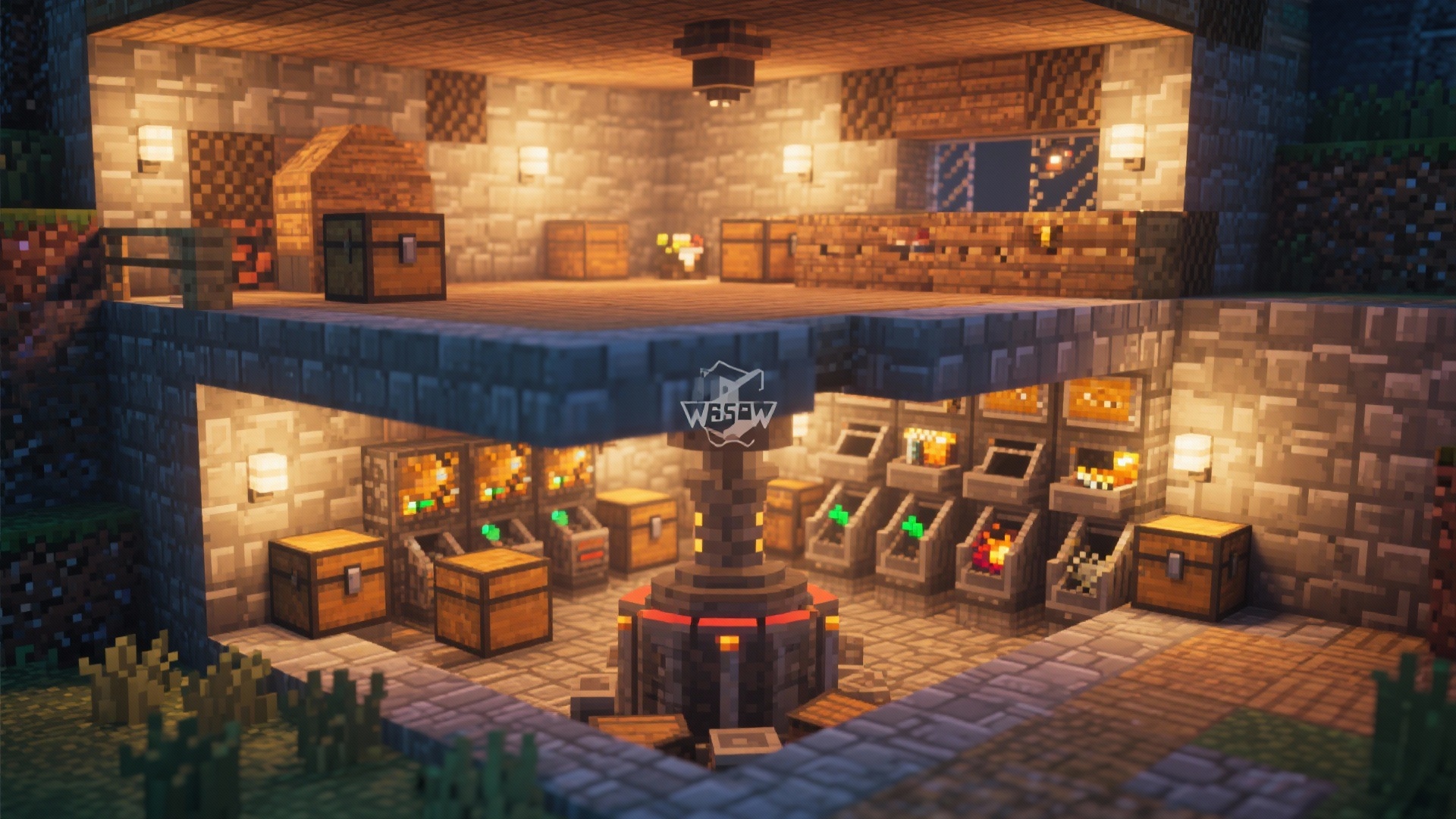 10 Efficient 9x9 Minecraft Spawner Room Ideas