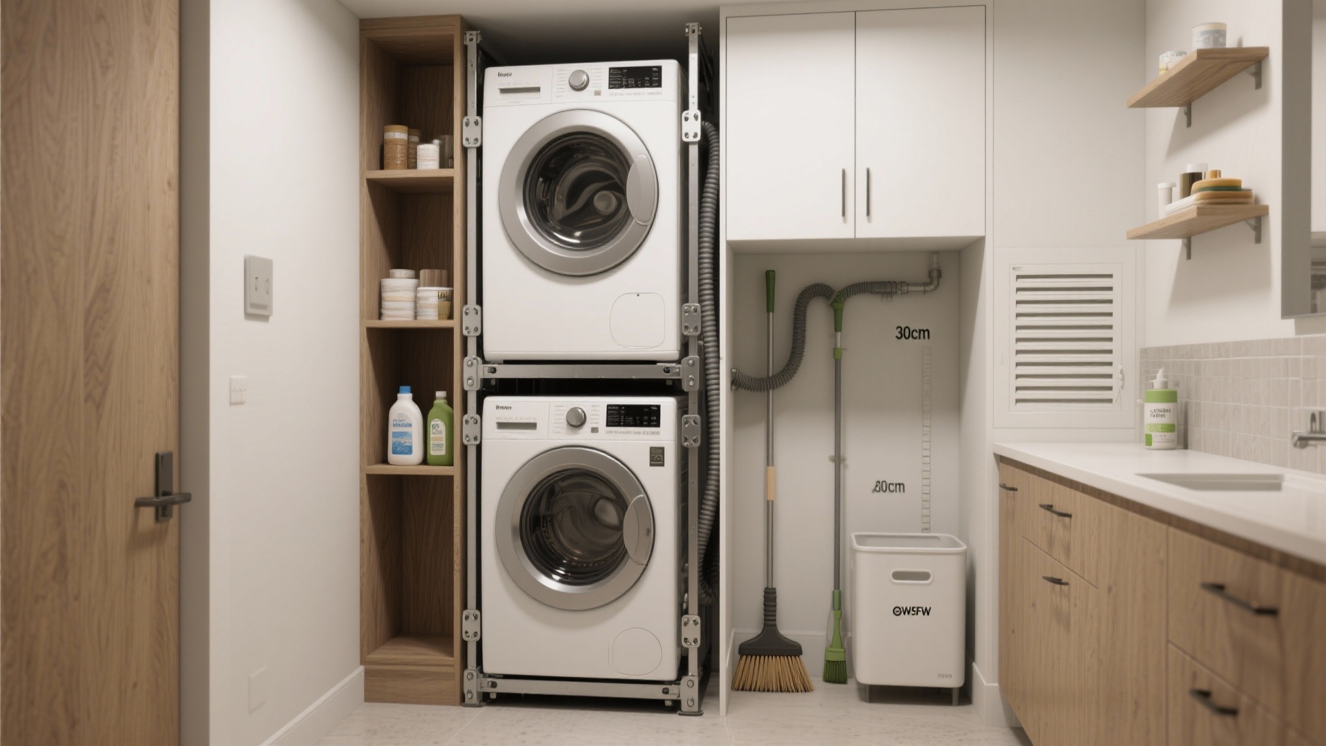 IKEA Small Laundry Room Ideas: 5 Compact Solutions