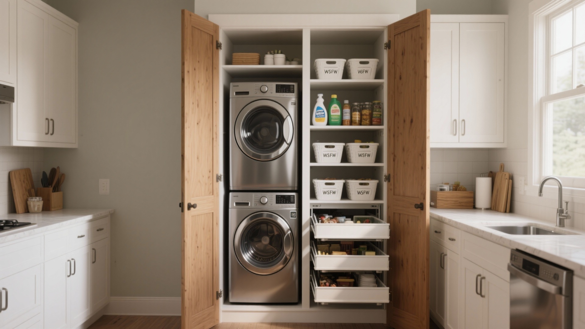 Kitchen Laundry Room Ideas — 5 Small-Space Fixes