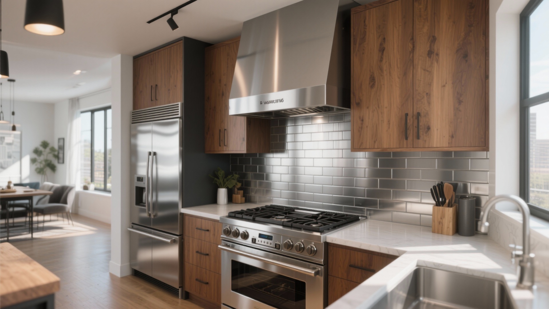 Small Kitchen Feels Plain? 10 Modern Backsplash Ideas