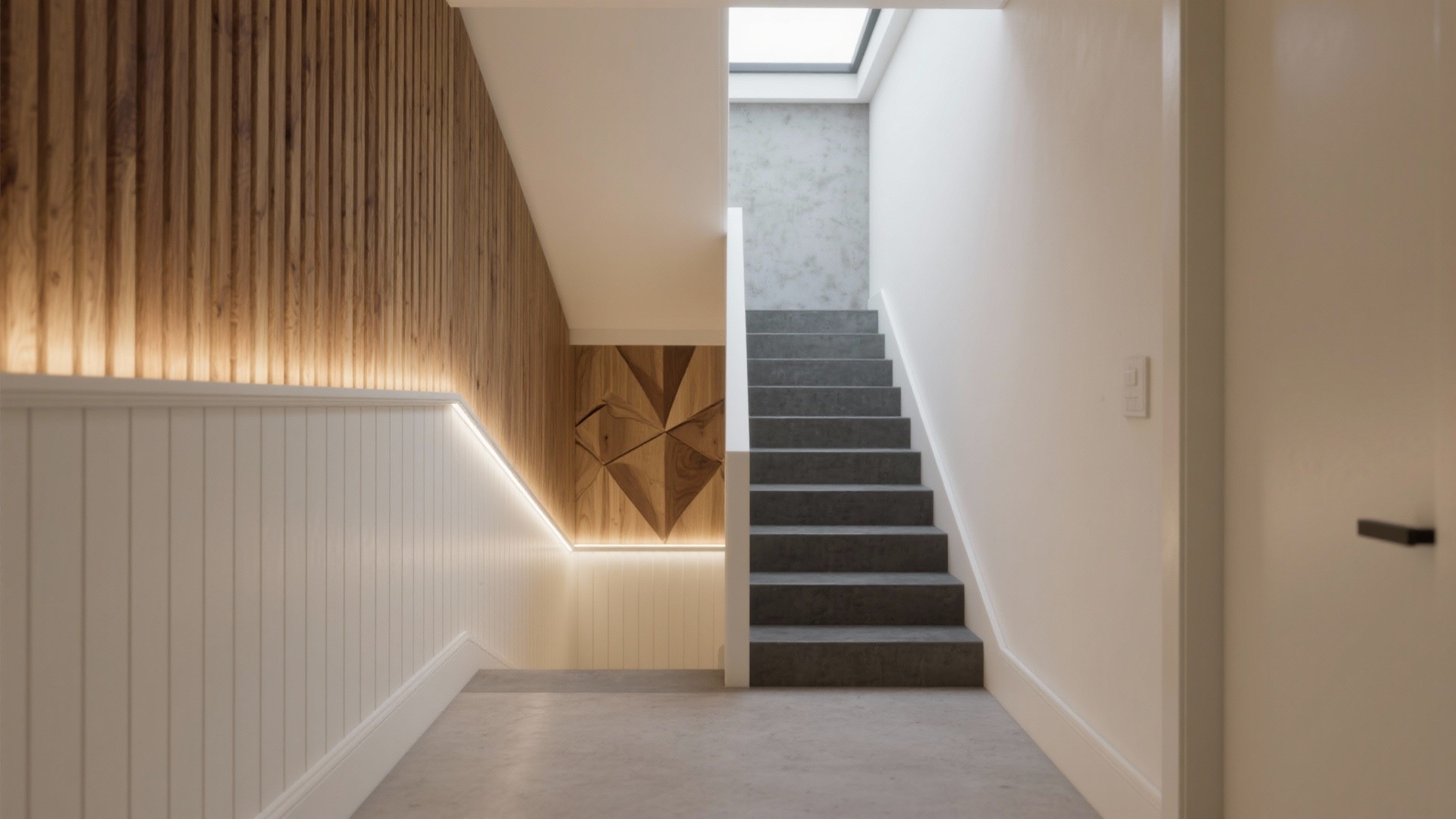 Dark, Narrow Stairs? 5 Staircase Wall Panel Design Fixes