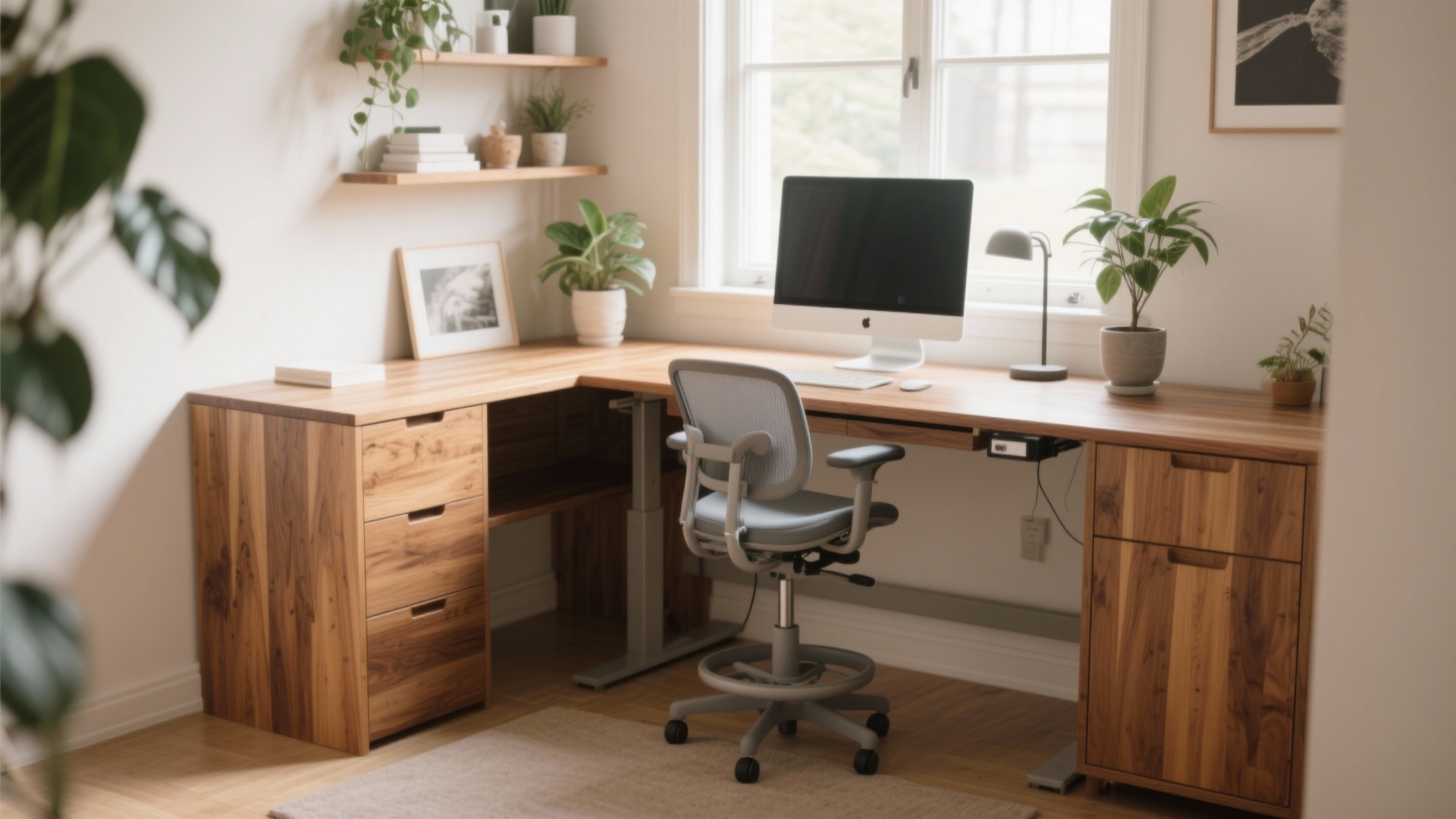 Small Office Too Cramped? 10 Desk Ideas That Add Space