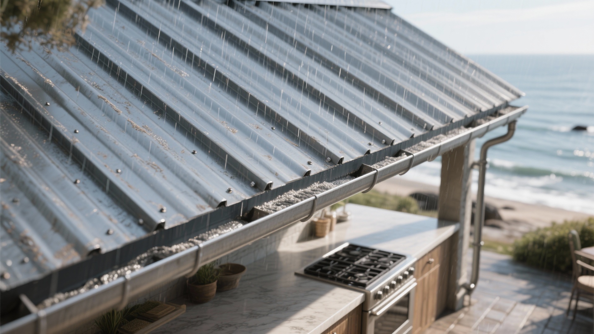 Outdoor Kitchen Roof Ideas: Too Hot or Wet? 5 Fixes