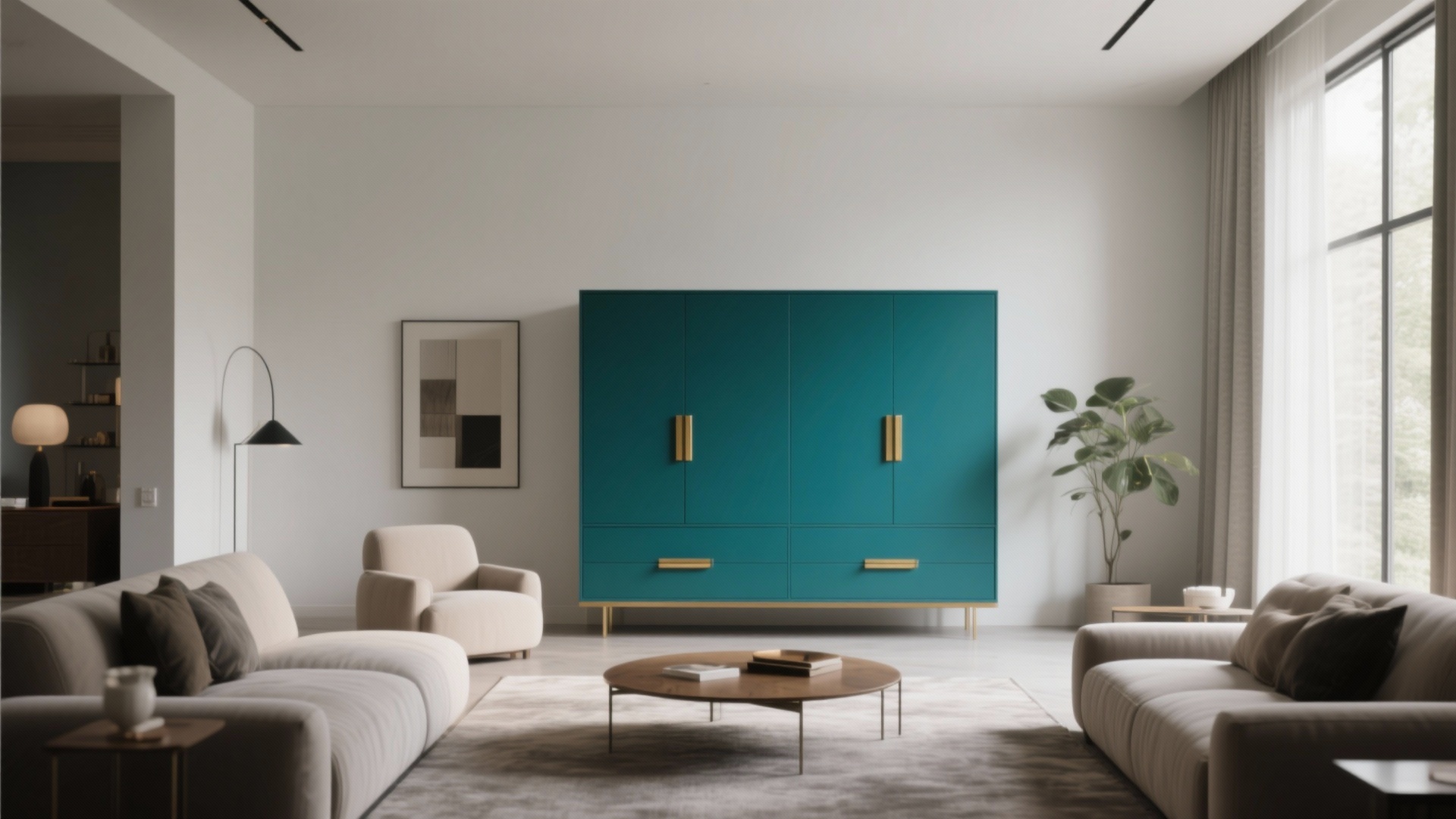 10 Living Room Cabinet Ideas to Maximize Space