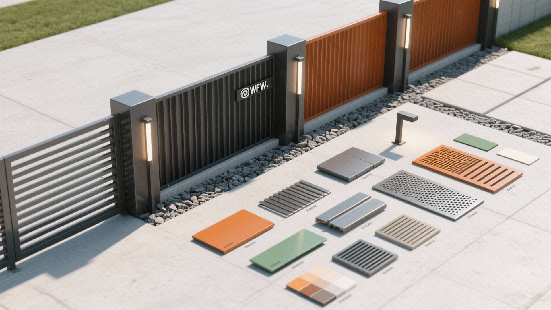Small Yard Feels Closed In? 5 Steel Boundary Wall Designs