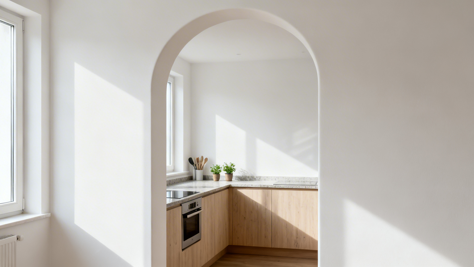Small Kitchen Feels Boxy? 5 Kitchen POP Arch Design Fixes