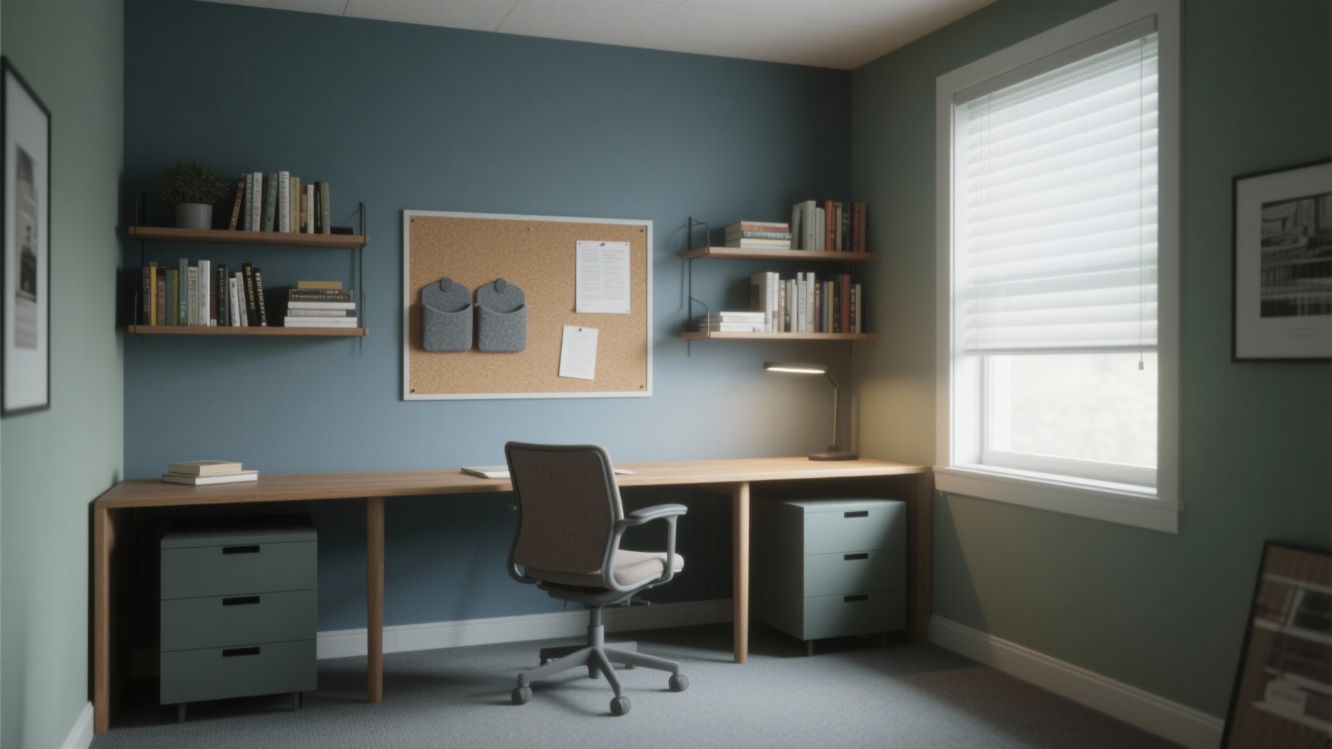 Study Room Paint Ideas for Productive Spaces