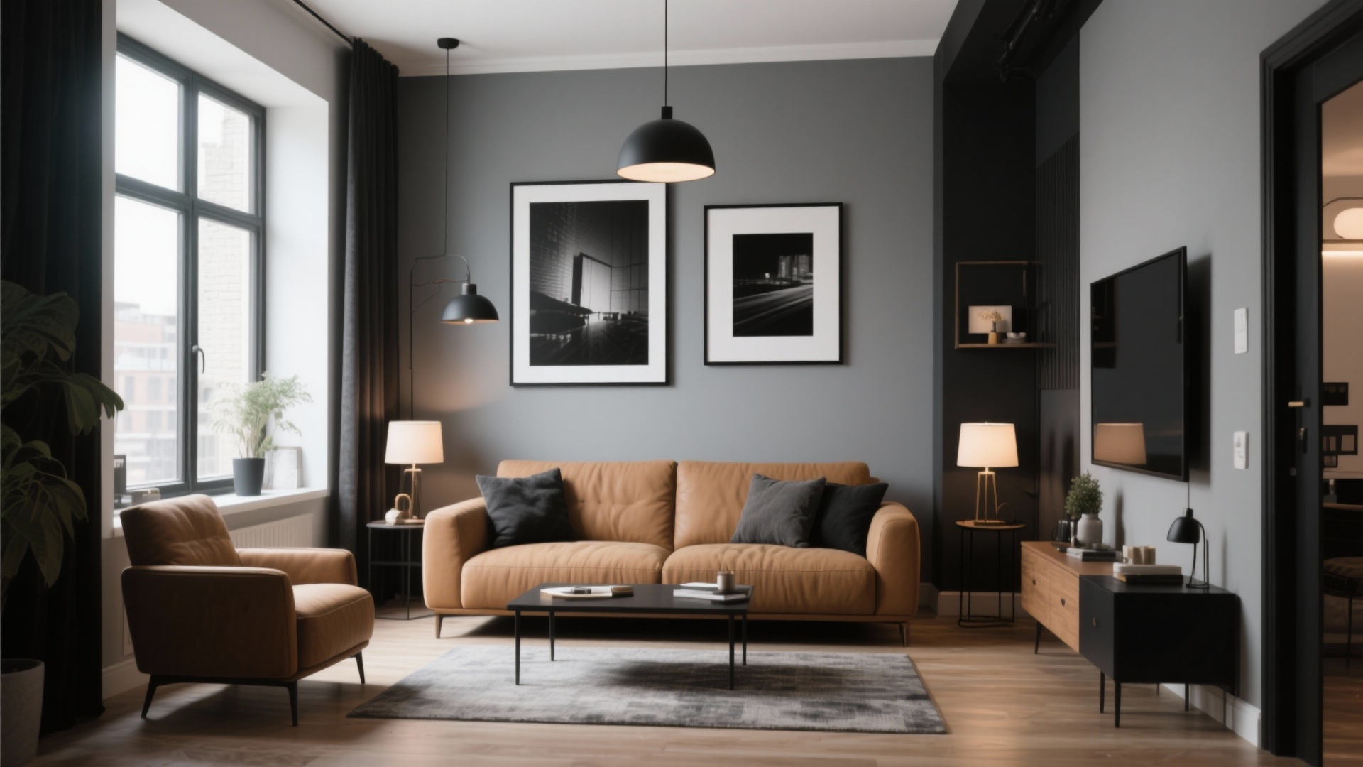 10 Tan and Gray Living Room Ideas