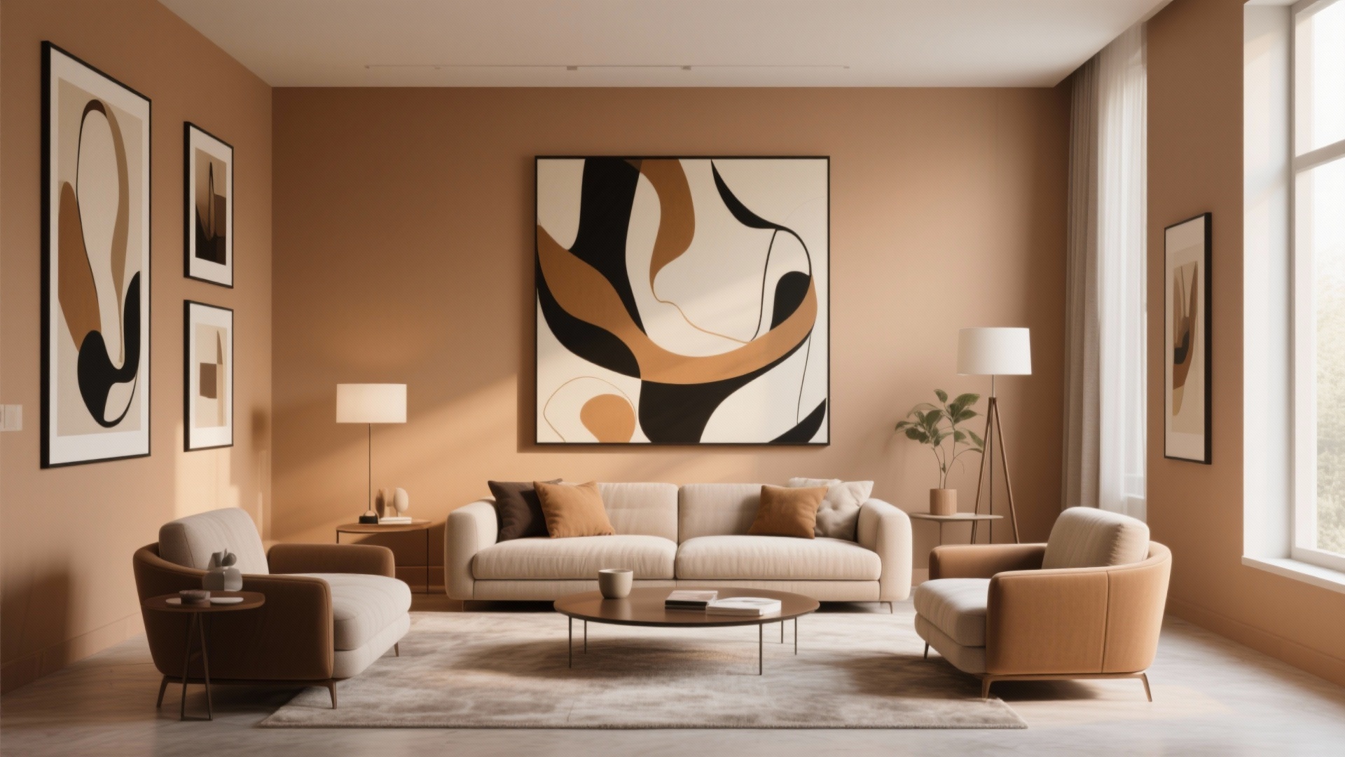 10 Tan Walls Living Room Ideas