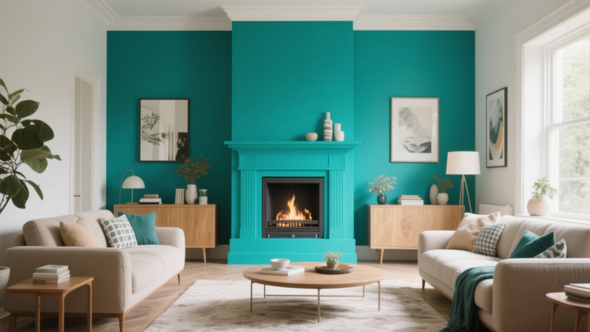 10 Inspiring Living Room Chimney Ideas