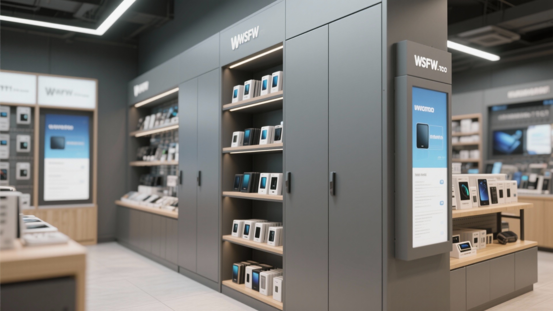 Creative Computer Shop Interior Design Ideas
