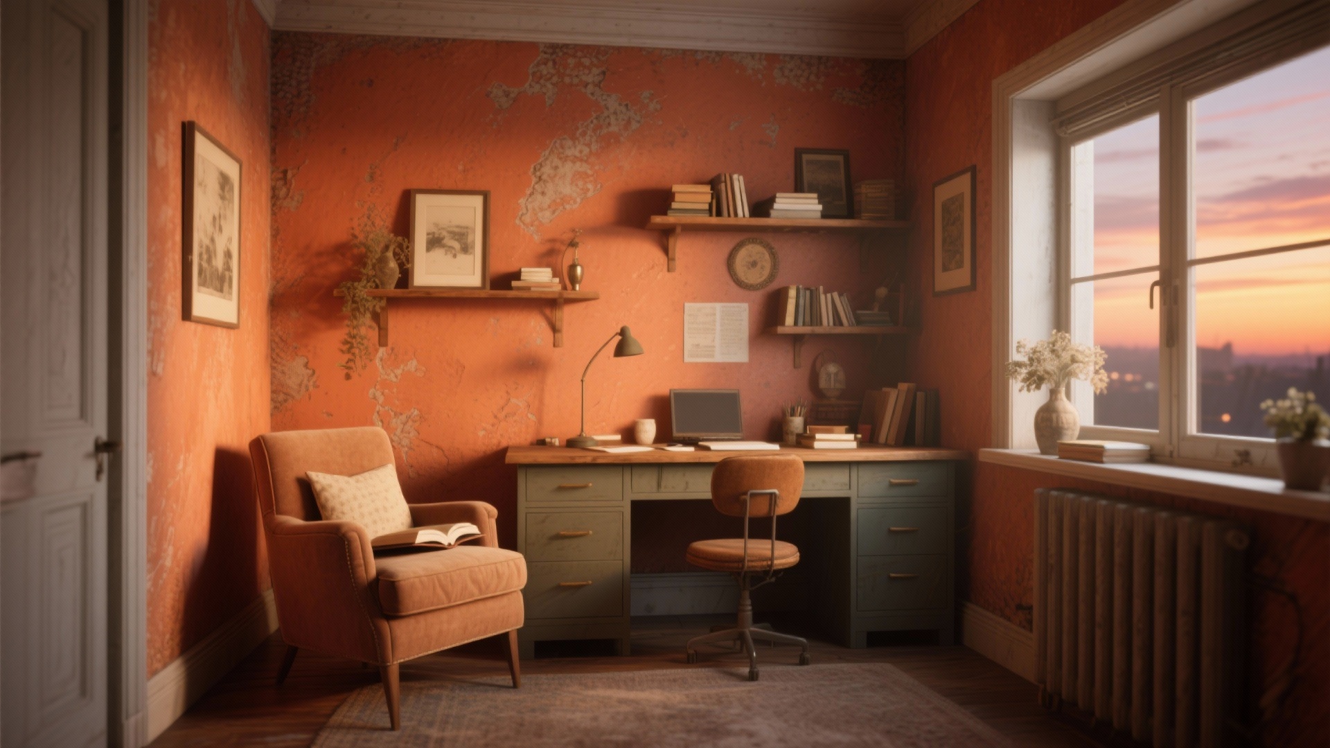 10 Wall Painting Ideas for Study Room
