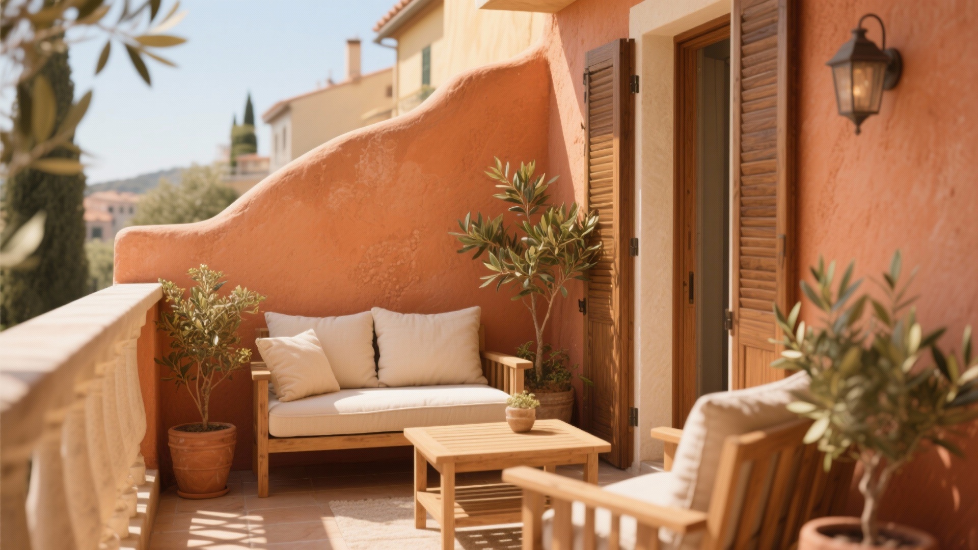Small Balcony Feels Dull? 5 Balcony Paint Color Ideas