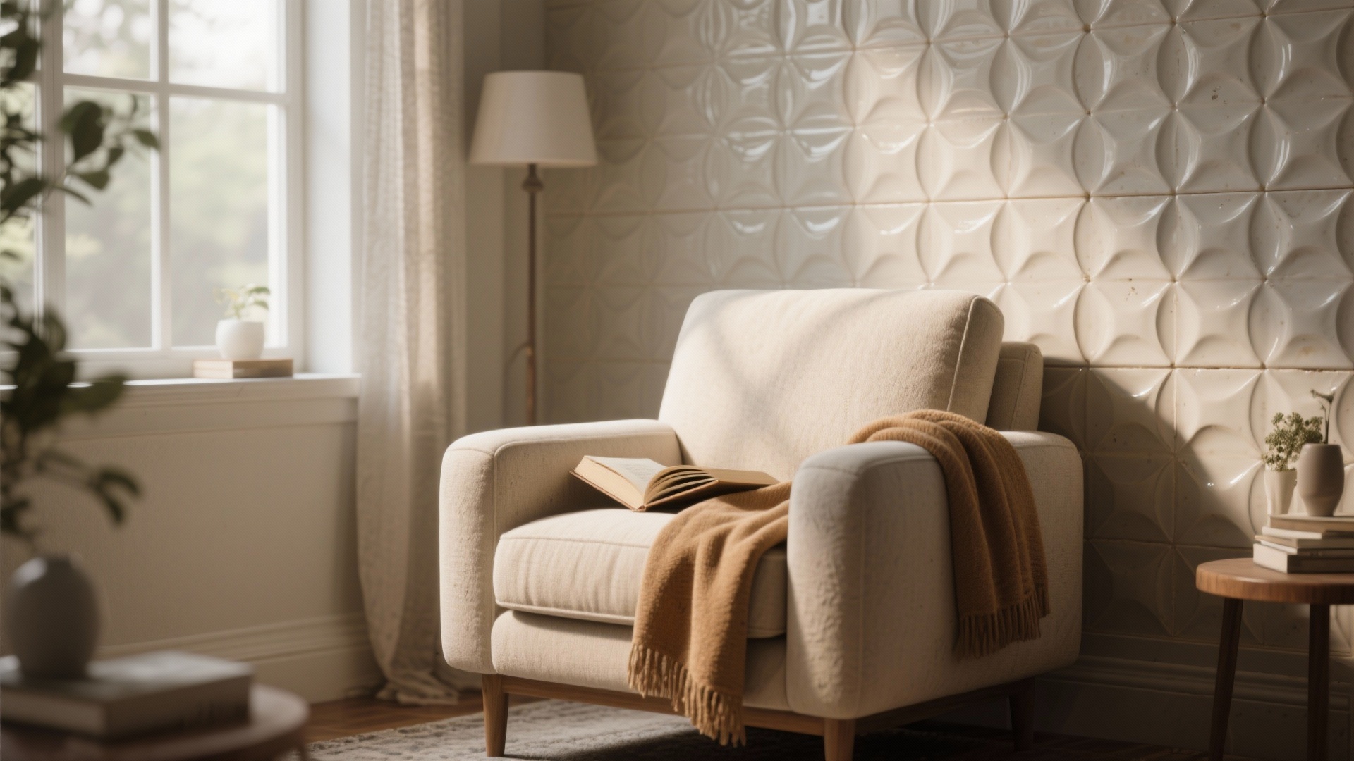 Living Room Wall Tiling: 5 Creative Ideas