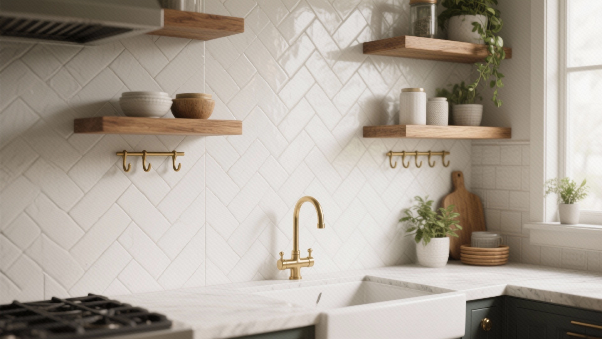 White Backsplash Ideas: 5 Creative Options for Small Kitchens
