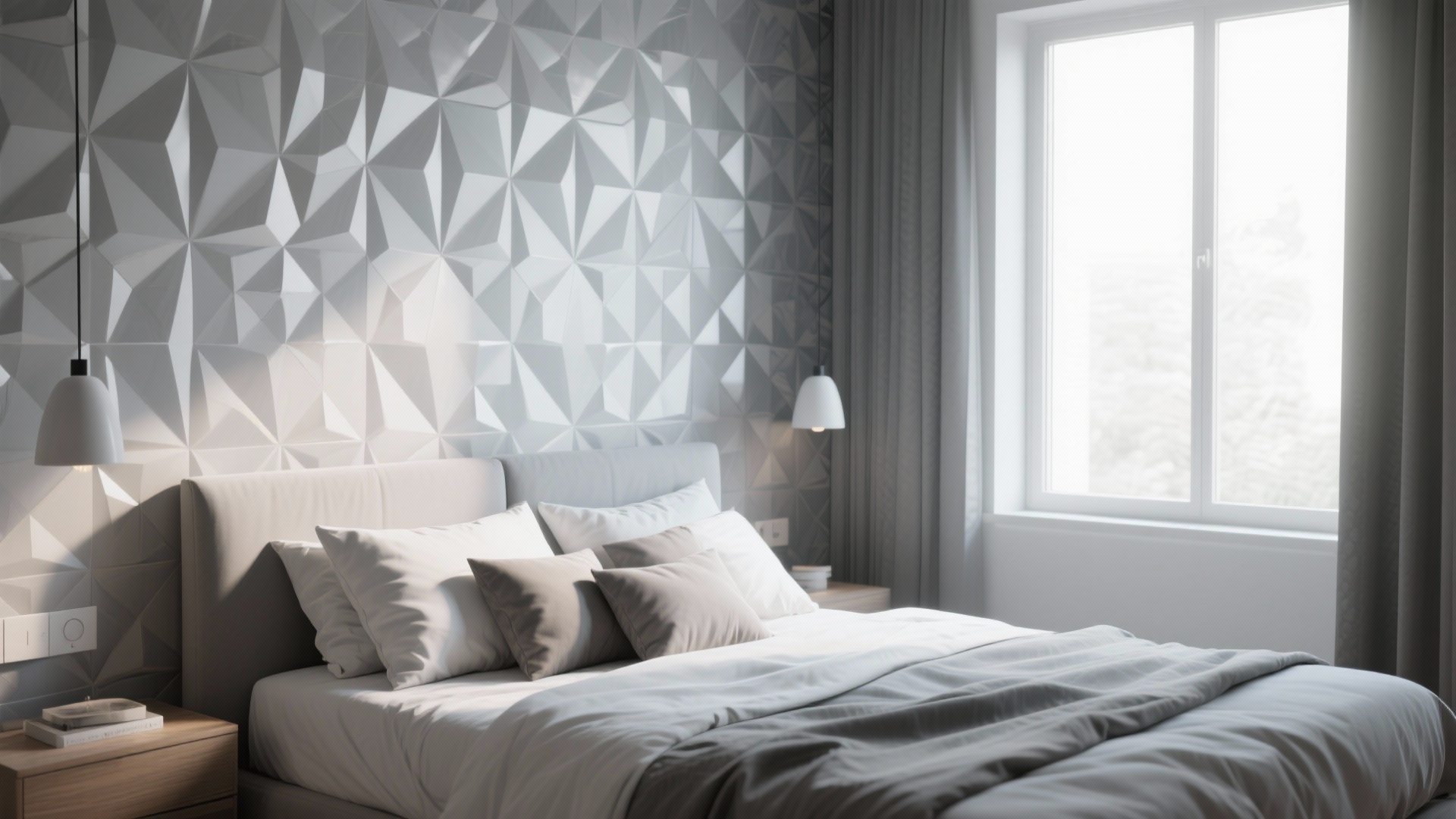 Bed Wall Feels Empty? 5 Bedroom Bed Back Wall Design Ideas