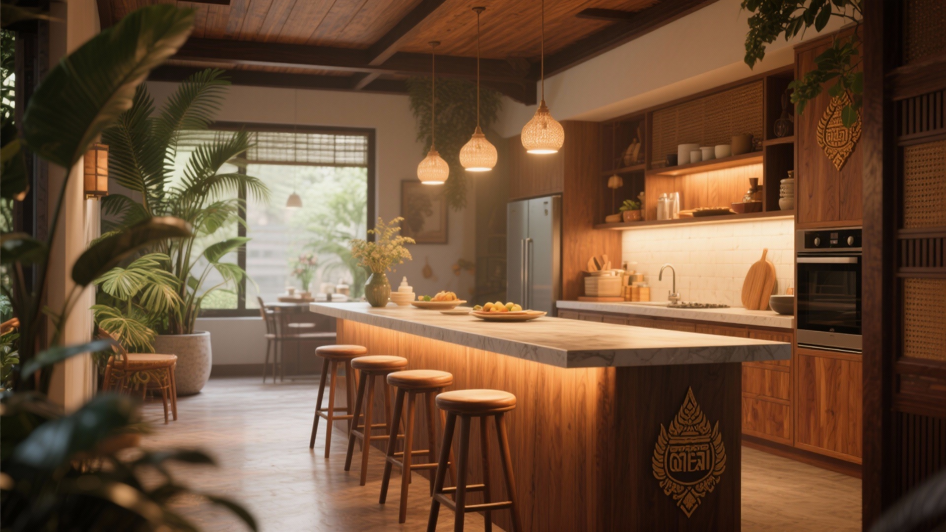 Small Kitchen Too Plain? 10 Thai Kitchen Ideas That Fit