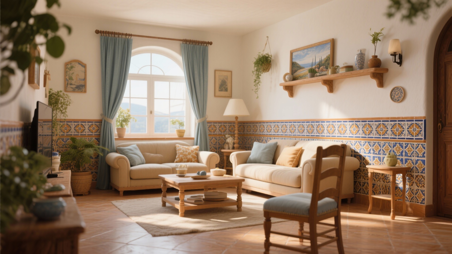10 Living Room Chair Rail Ideas