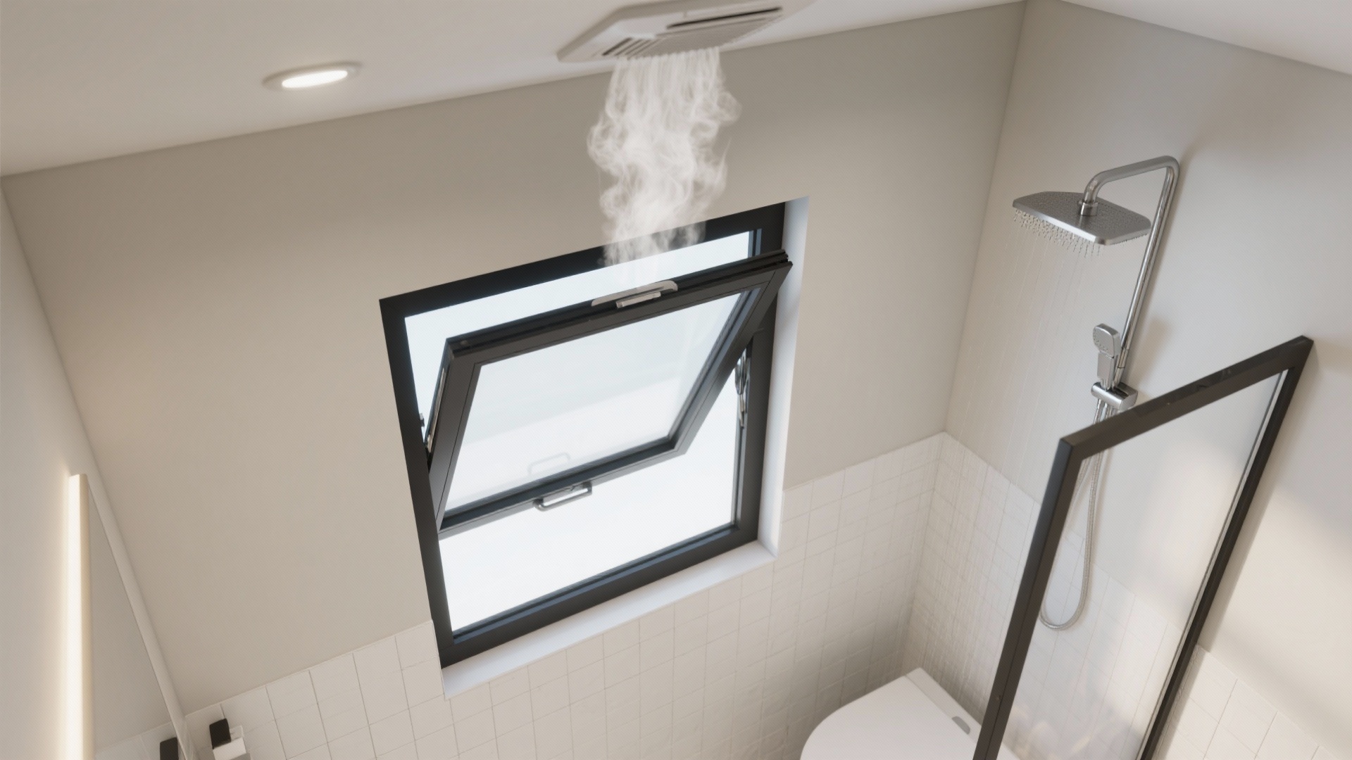 5 uPVC Bathroom Window Design Ideas