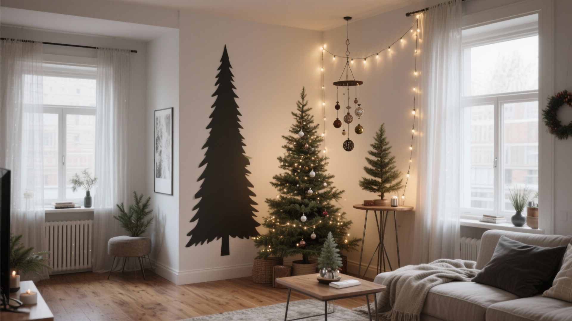 No Room for a Tree? Small Space Christmas Tree Ideas
