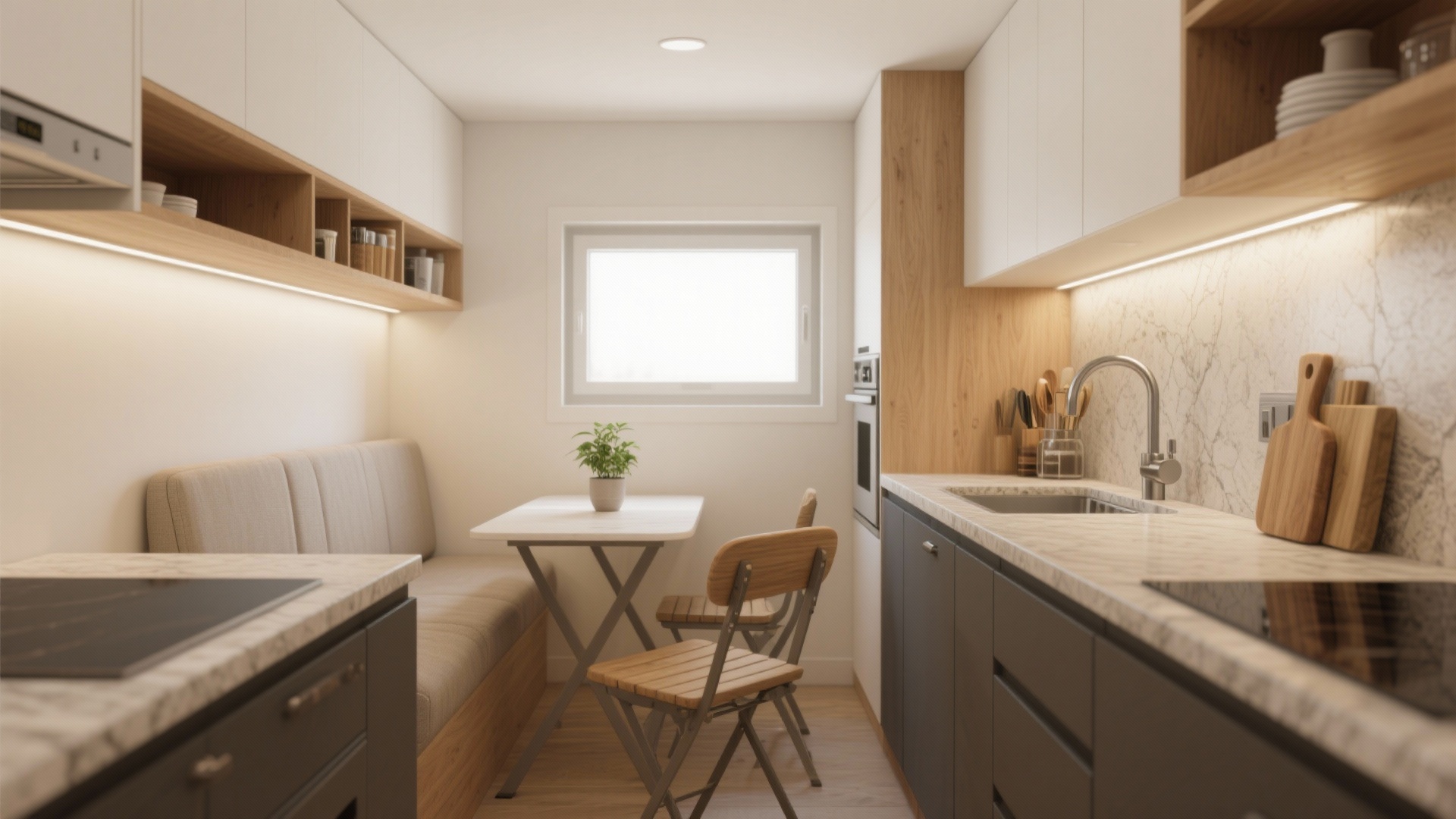 Tiny Kitchenette Feels Cramped? 5 Kitchenette Ideas That Add Space