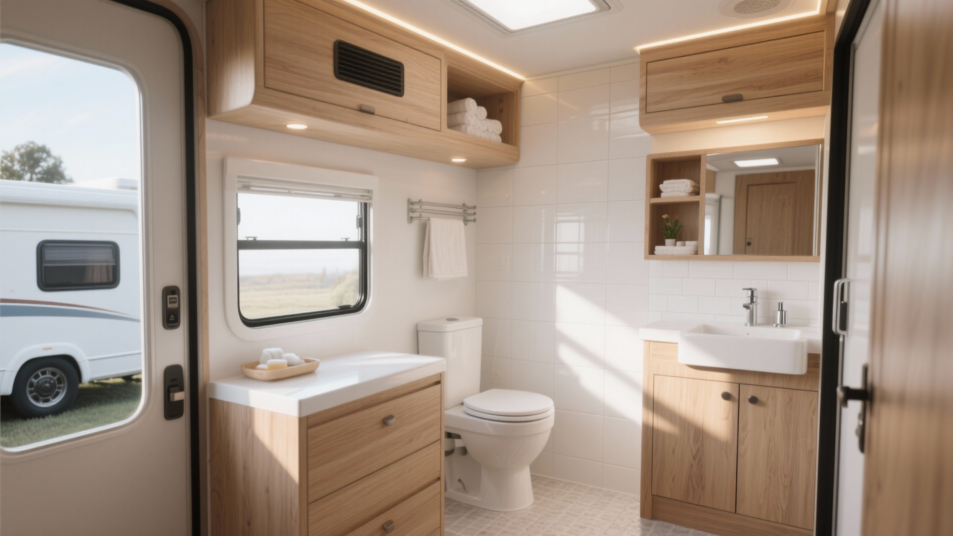 10 Tiny RV Bathroom Ideas for Small Space Magic
