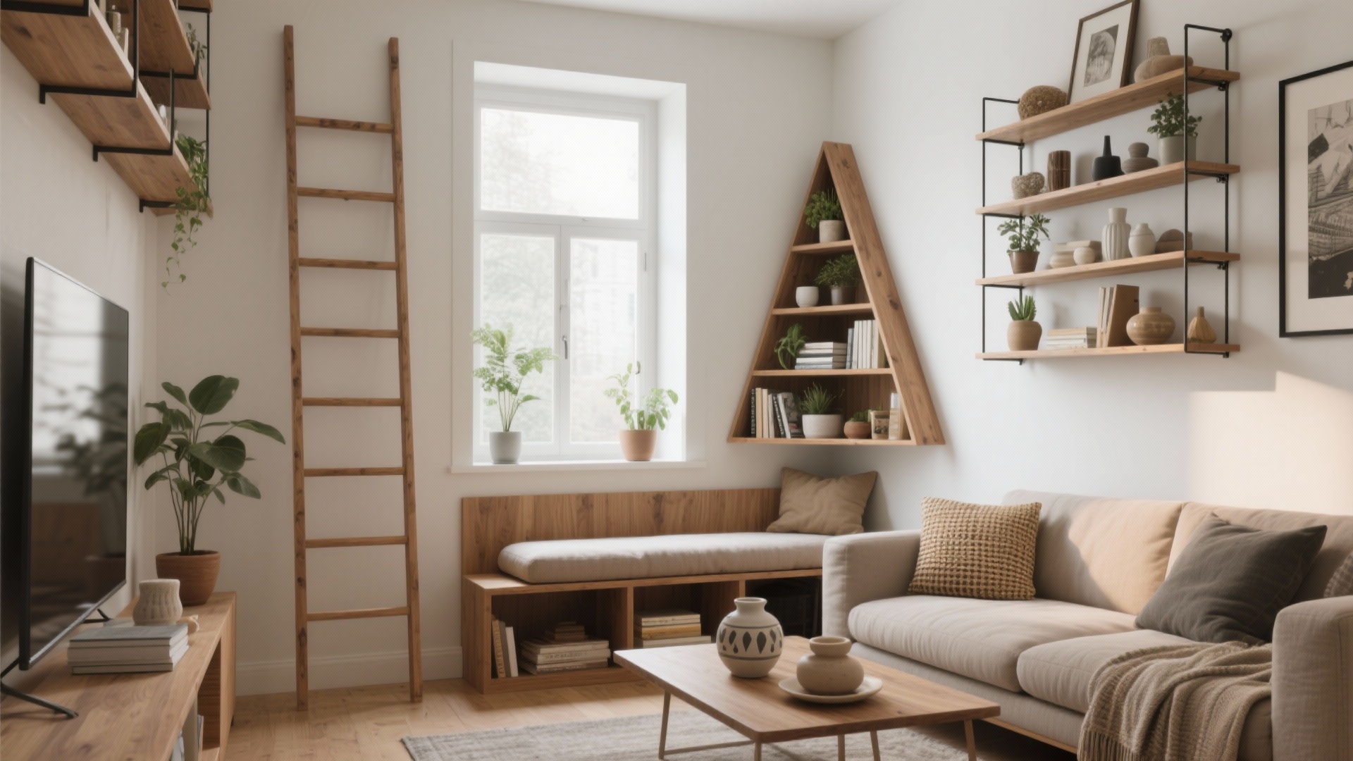 Small Living Room Shelves: 5 Smart Ideas