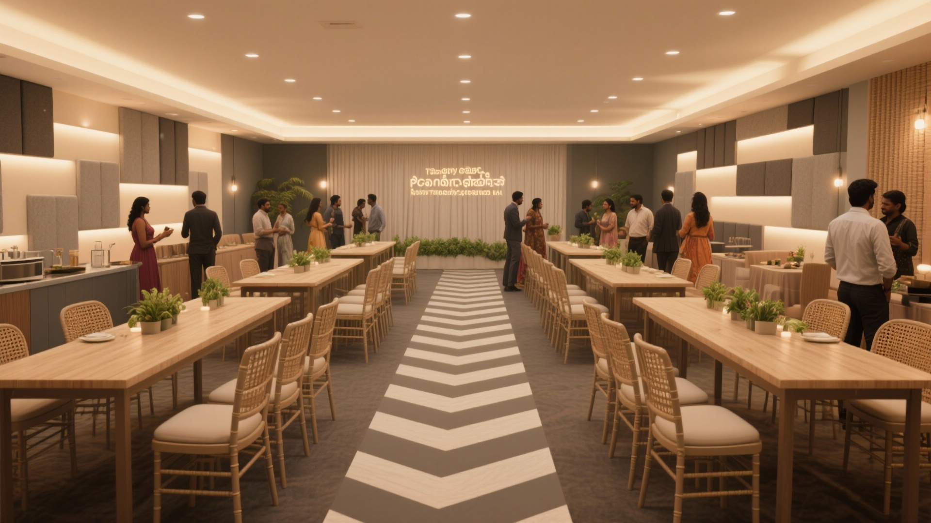Tirupur Small Party Hall Feels Cramped? Layout Fix for 70+ Guests