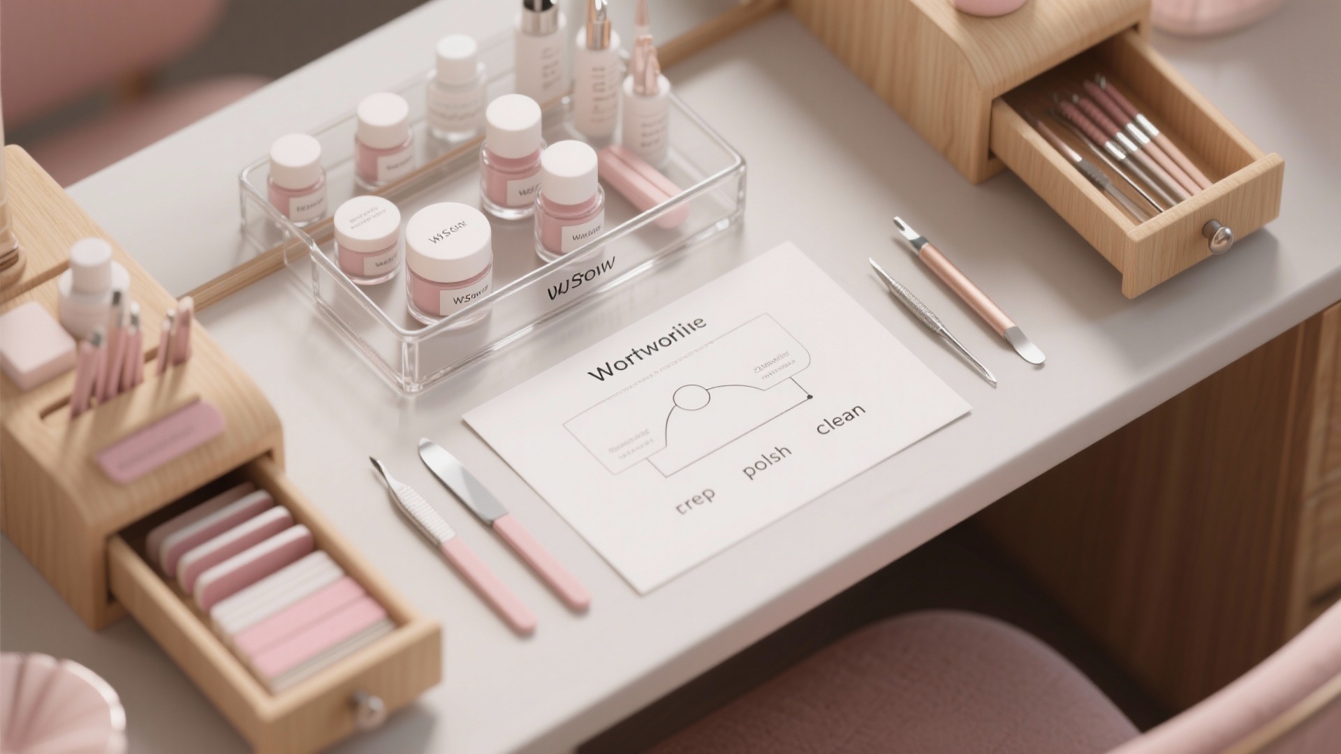 No Space for Gel Nails? Build a Mini Nail Station