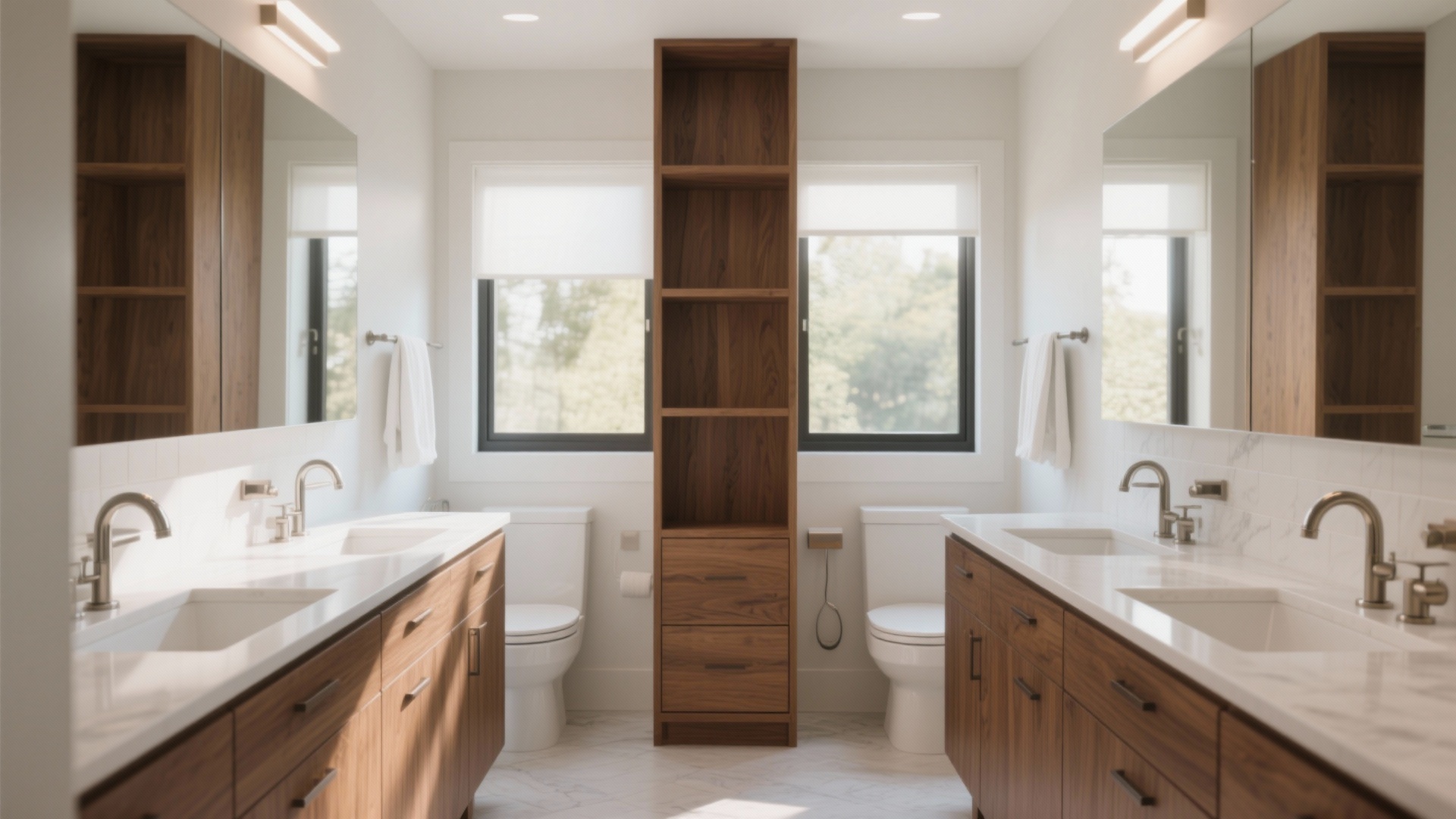 10 Smart Double Vanity Bathroom Ideas