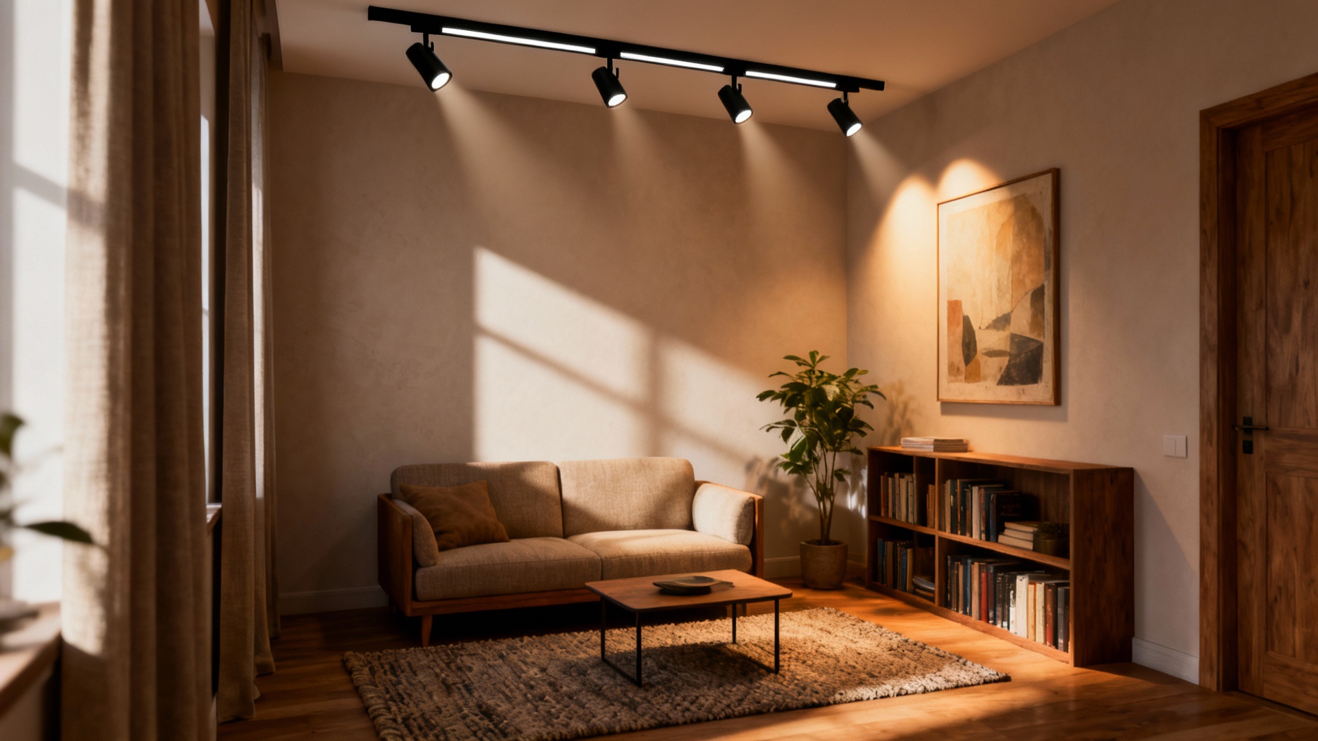 Living Room Track Lighting Ideas - 5 Practical Concepts