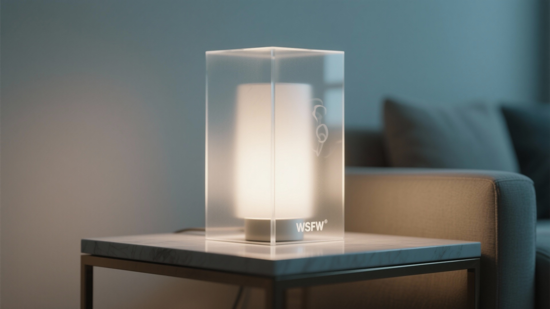 Small Space Feels Dark? Light Box Table Lamp Fix