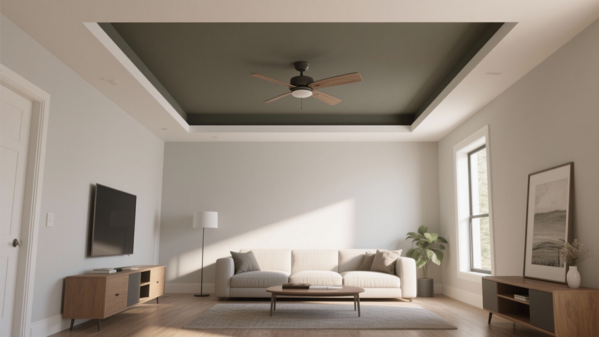 Small Room Looks Flat? Low Cost Simple POP Design Fix
