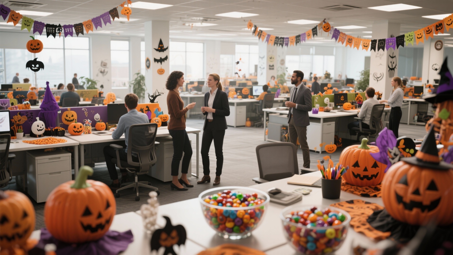 10 Creative Halloween Office Decor Ideas