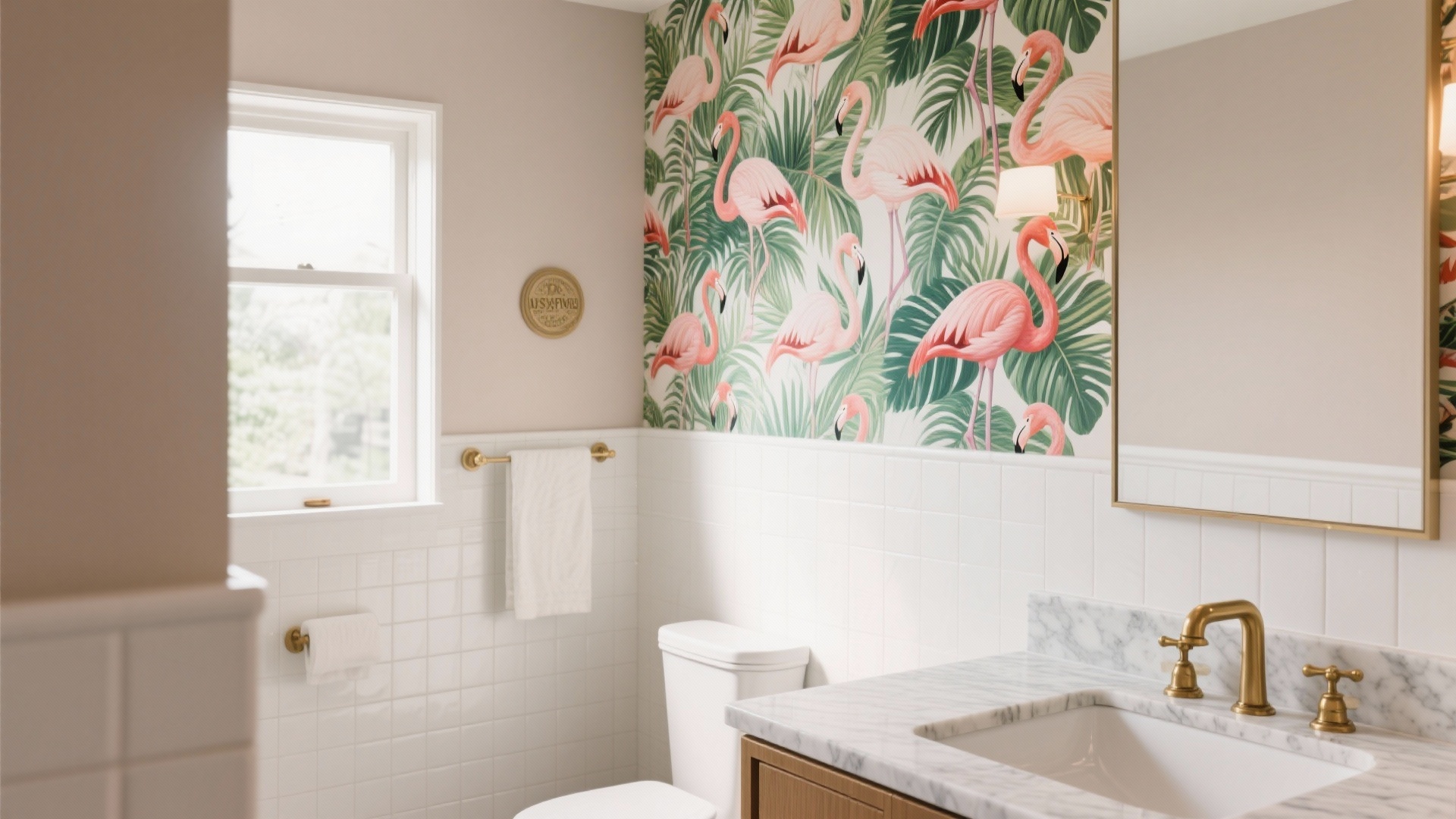 10 Flamingo Bathroom Ideas for a Playful Makeover