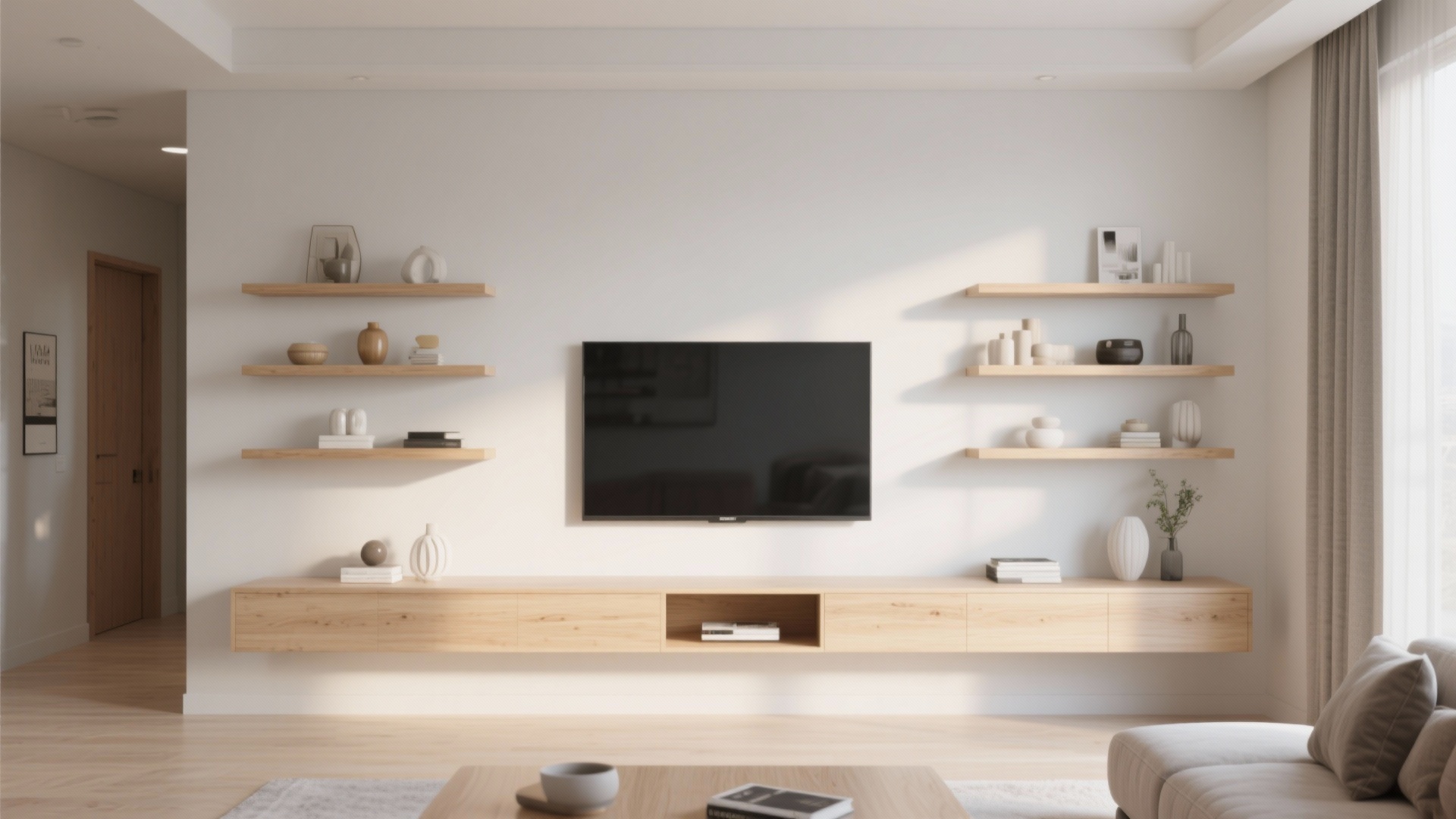 10 Floating Shelves Ideas for Living Room