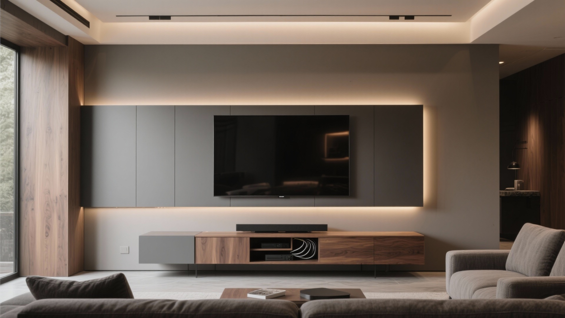 TV Wall Feels Boring? 5 Modern TV Panel Designs for Living Room