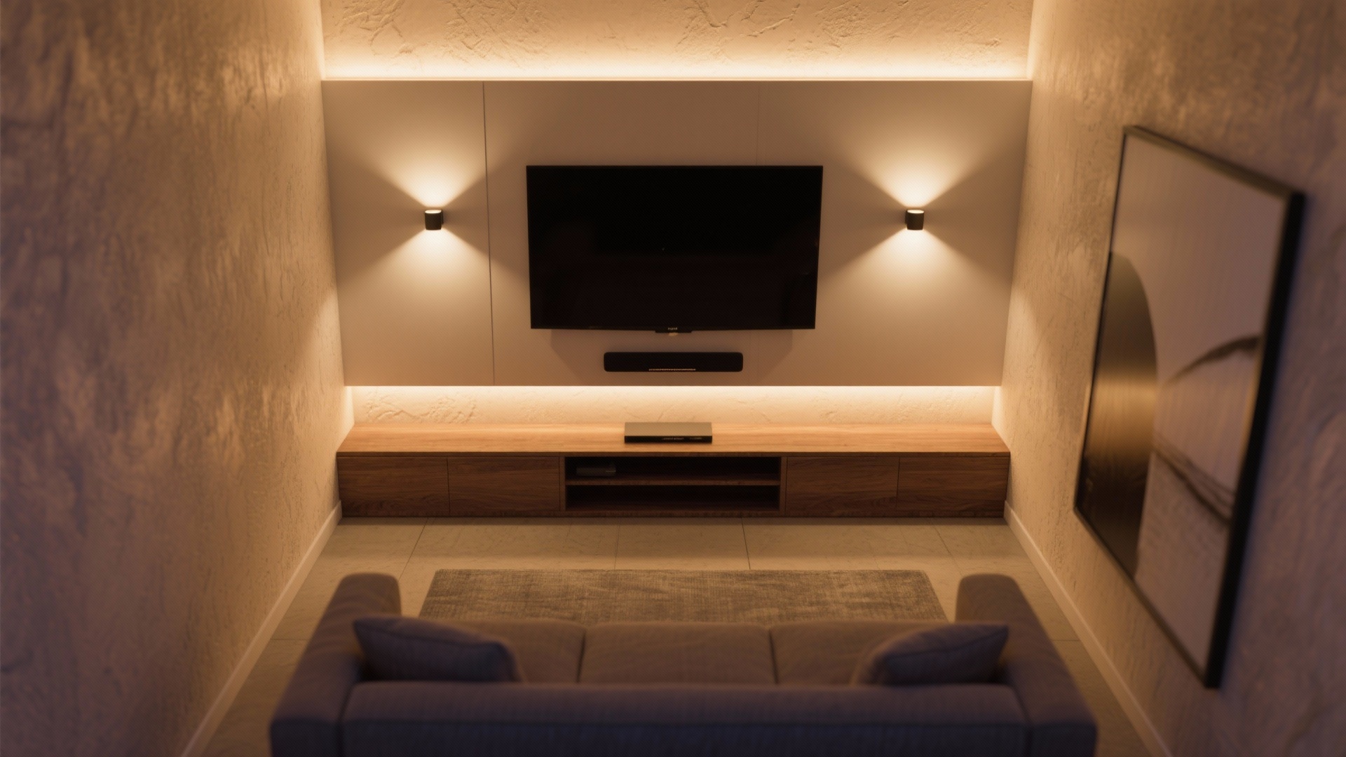 Hall TV Wall Design Feels Cluttered? 5 Fixes That Add Space