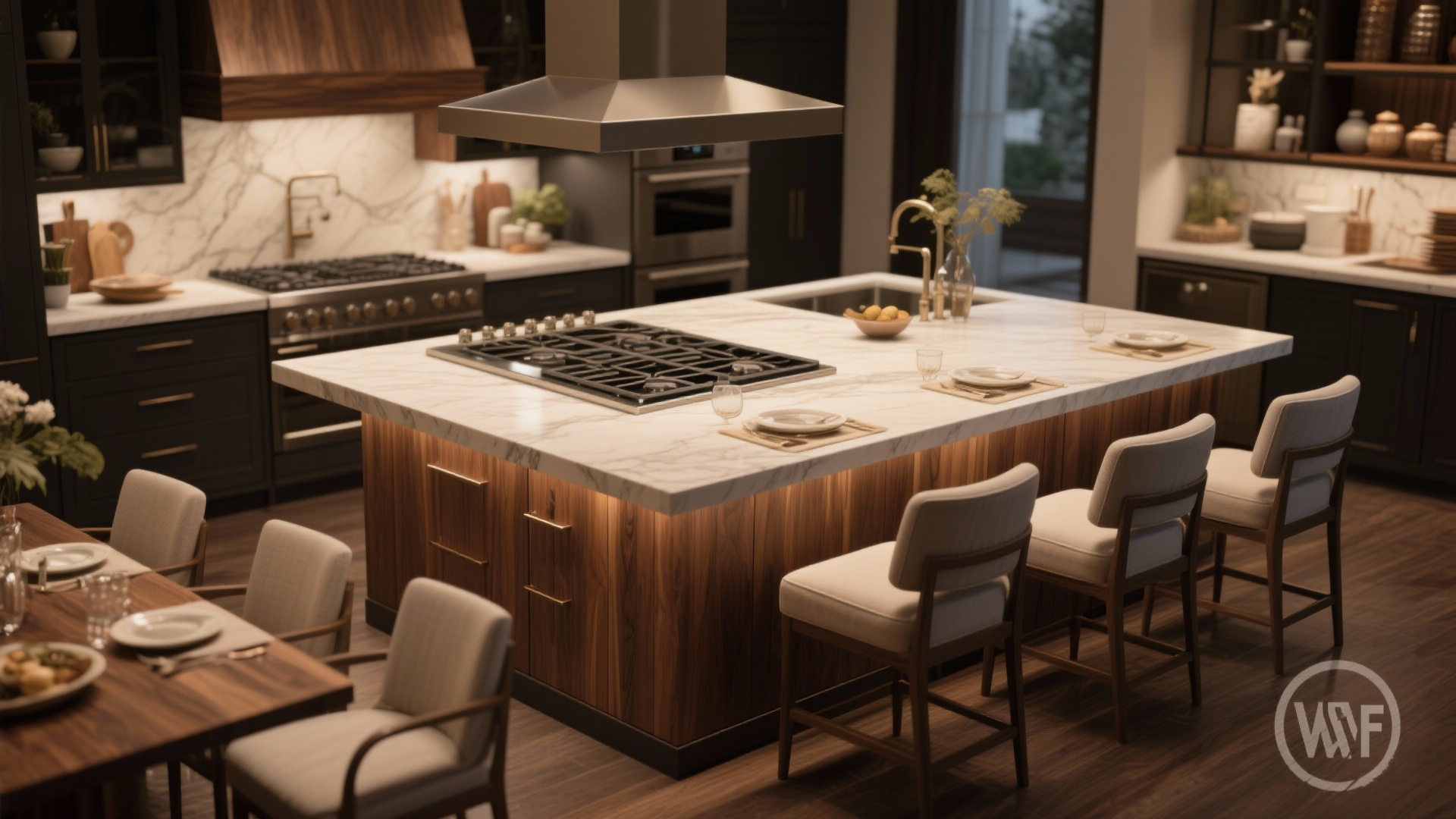 10 Kitchen Island Dining Table Ideas