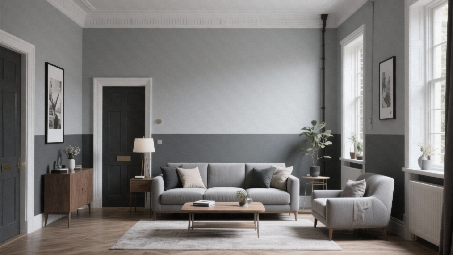 10 Grey Wall Living Room Ideas for Small Spaces