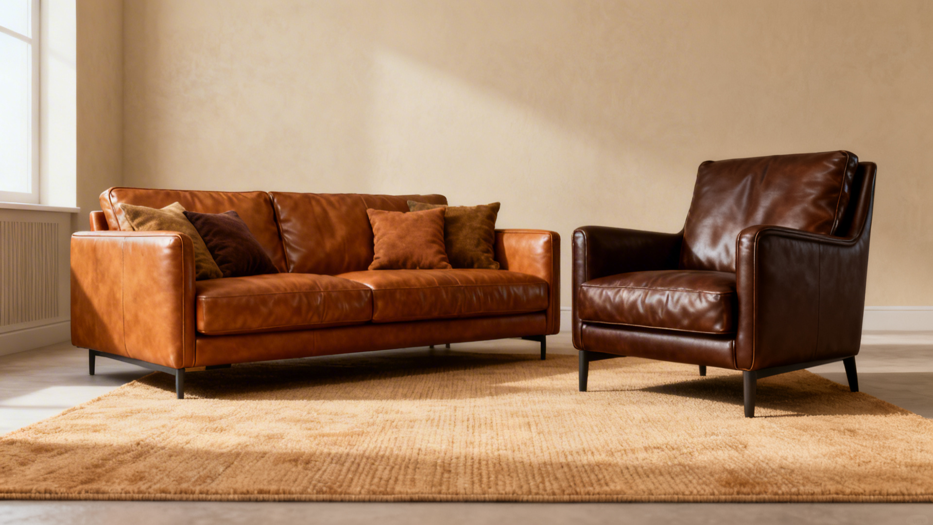 Small Living Room? 5 Ways a 2 Piece Leather Living Room Set Fits