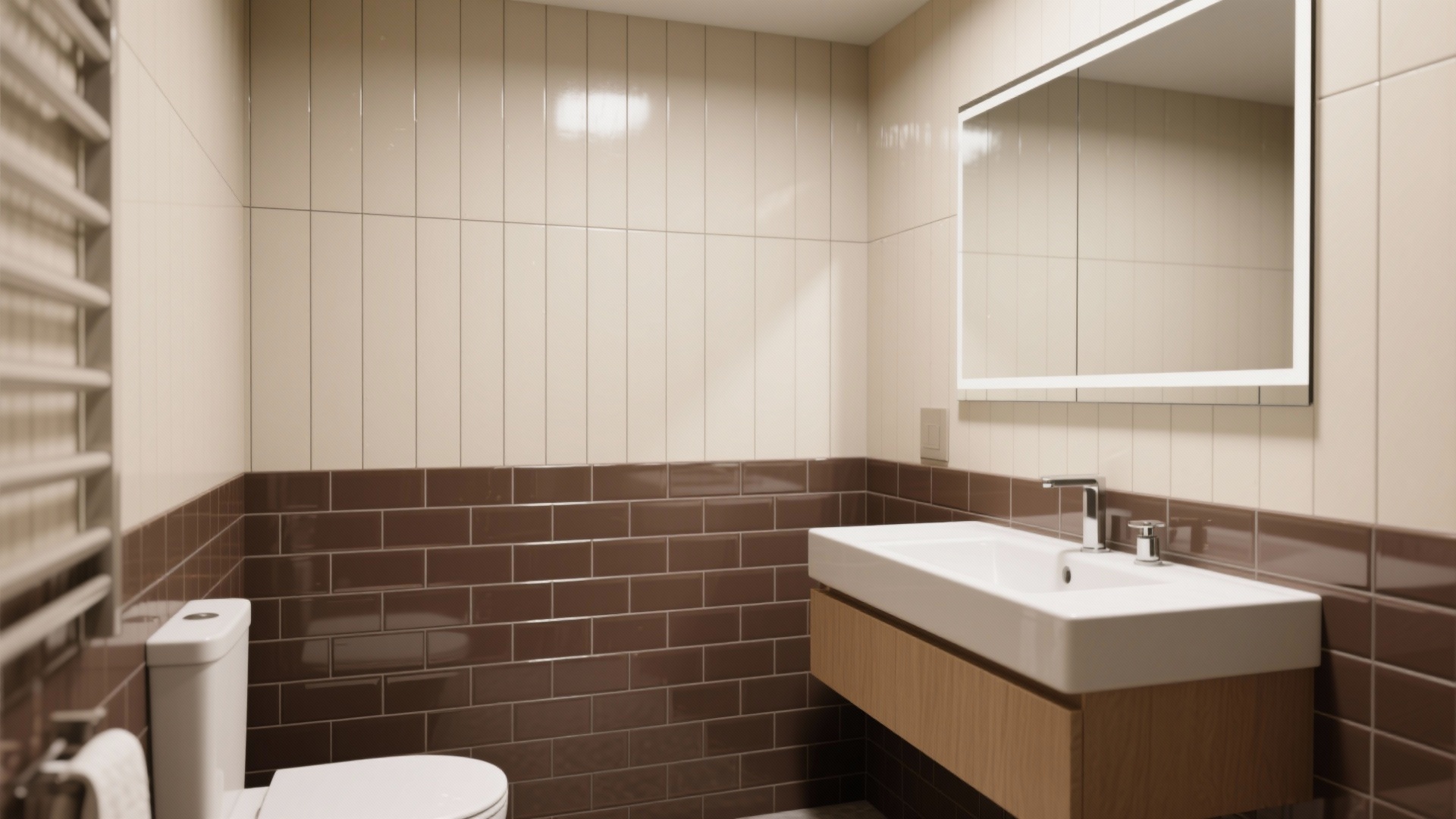 Brown and Beige Bathroom Ideas — 5 Inspo