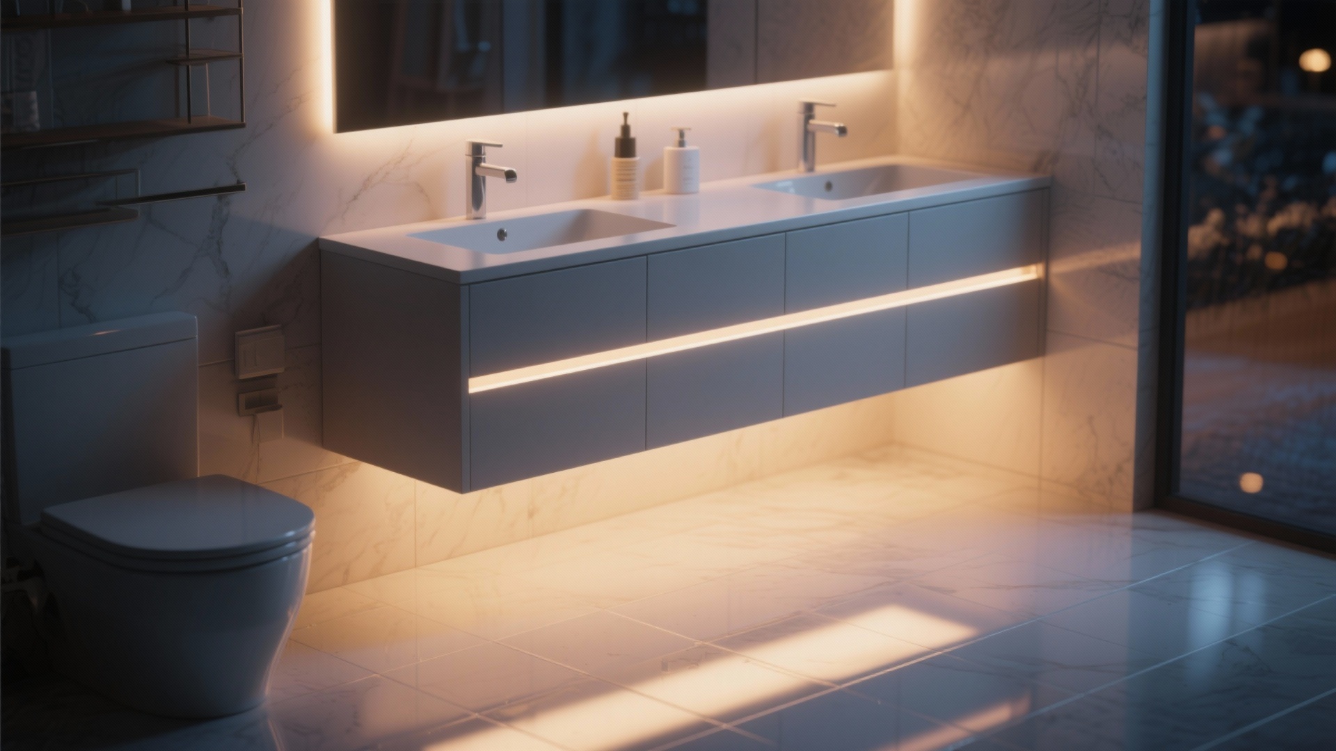 10 Light Grey Vanity Bathroom Ideas from a Designer